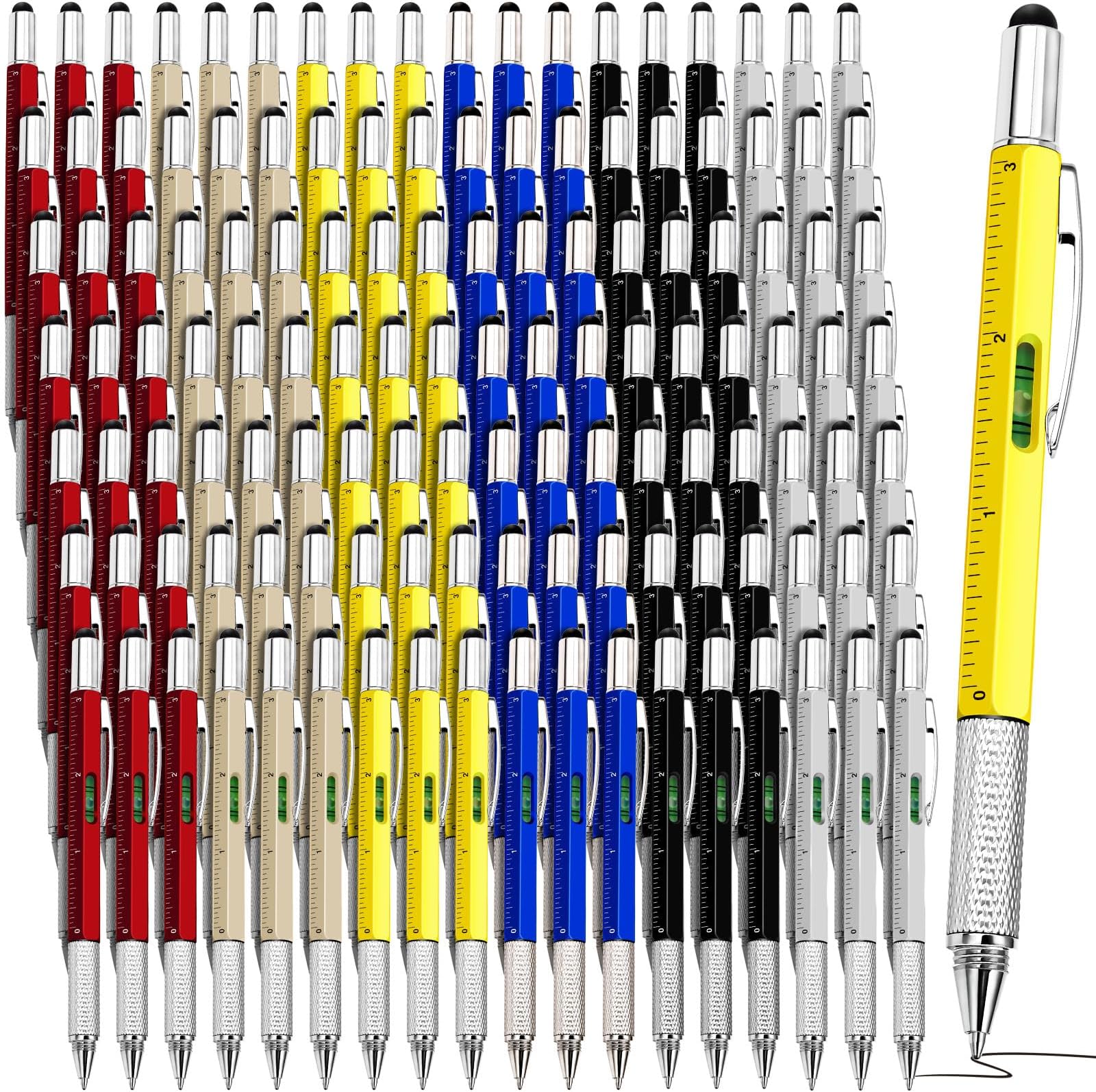 Amazon.com : Zhanmai 300 Pcs Multi Tool Pens Gift Pen Bulk for Men 6 in ...