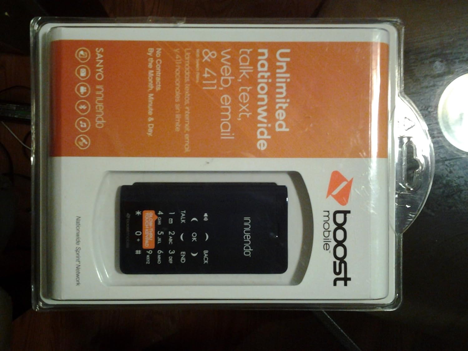 Amazon.com: Sanyo Innuendo Prepaid Phone (Boost Mobile) (BLUE) : Cell ...