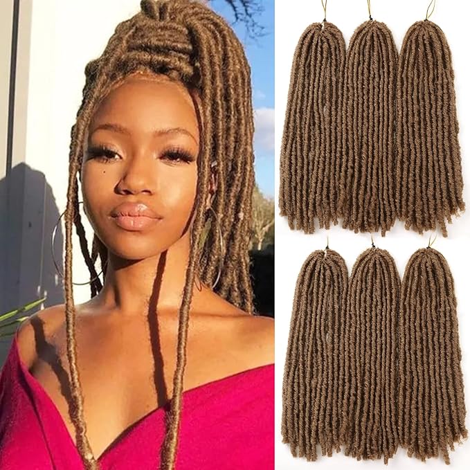 Amazon.com : WIGNEE 120 Strands Faux Locs Crochet Hair 12 Inches Short ...