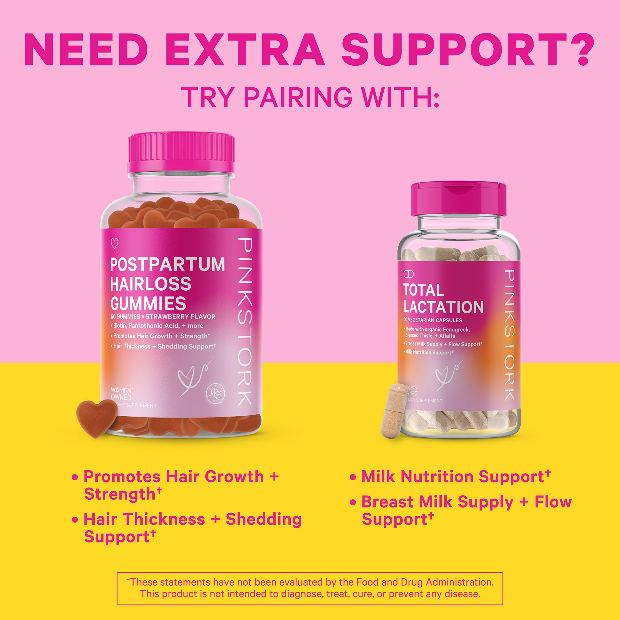 Snapklik.com : Pink Stork Total Postnatal Vitamin Gummies ...
