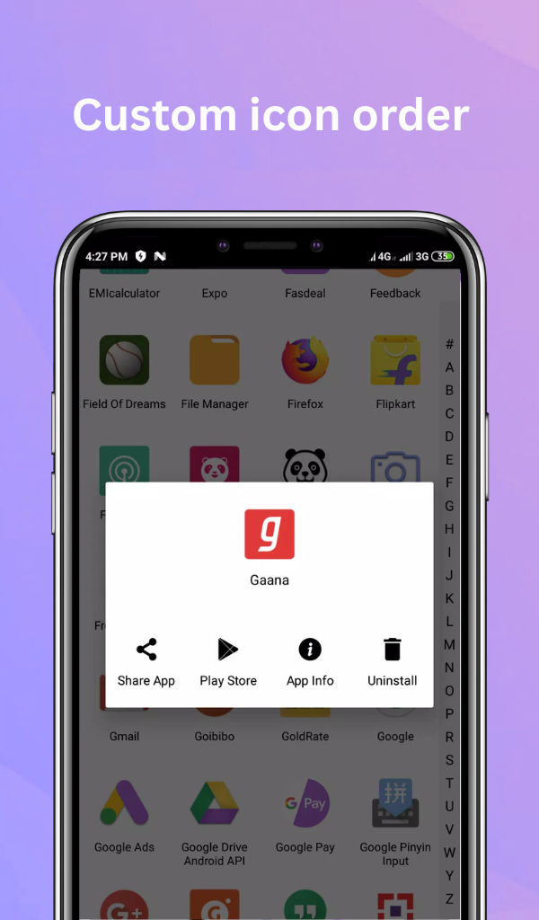 Aplicación Smart App Launcher & Manager for Fire Tablets en Amazon Appstore