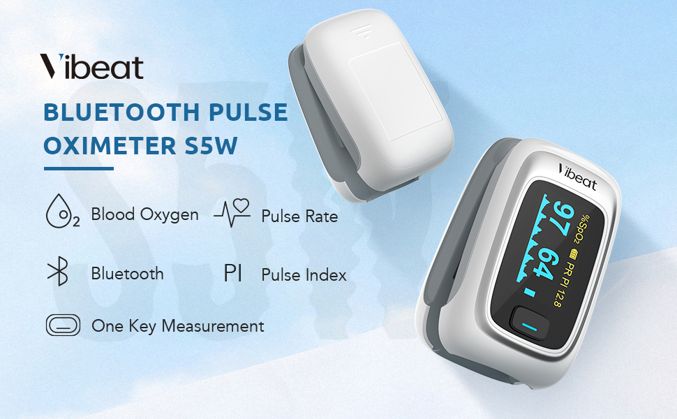 Watch Vibeat S5W Bluetooth Pulse Oximeter on Amazon Live