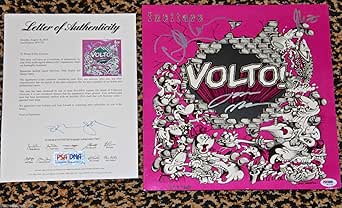 VOLTO! Incitare Limited VINYL new record signed by all DANNY CAREY PSA ...