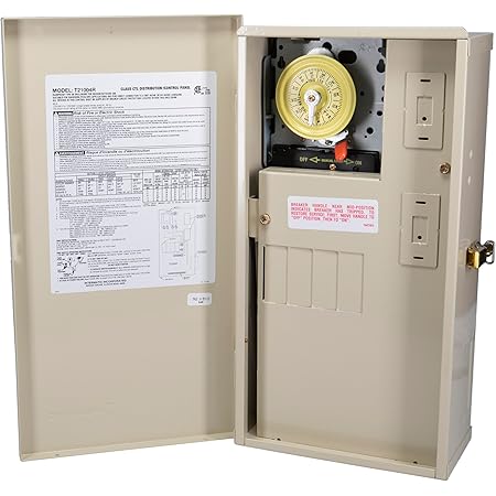 Amazon.com: Intermatic T30004R Pool/Spa Control Panel 1 T104M DPST ...