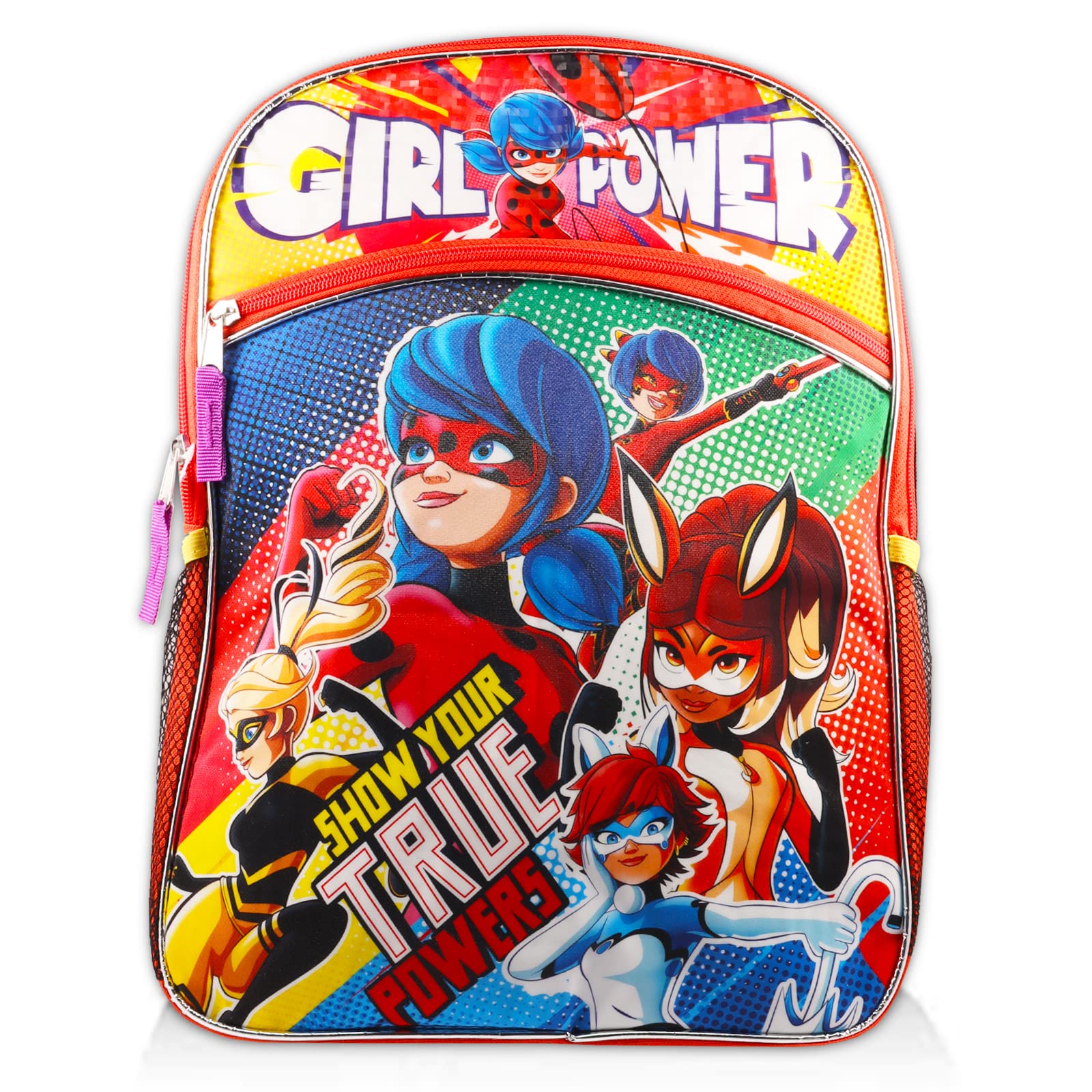 Buy Miraculous Ladybug Backpack Set - Bundle with 16" Miraculous ...