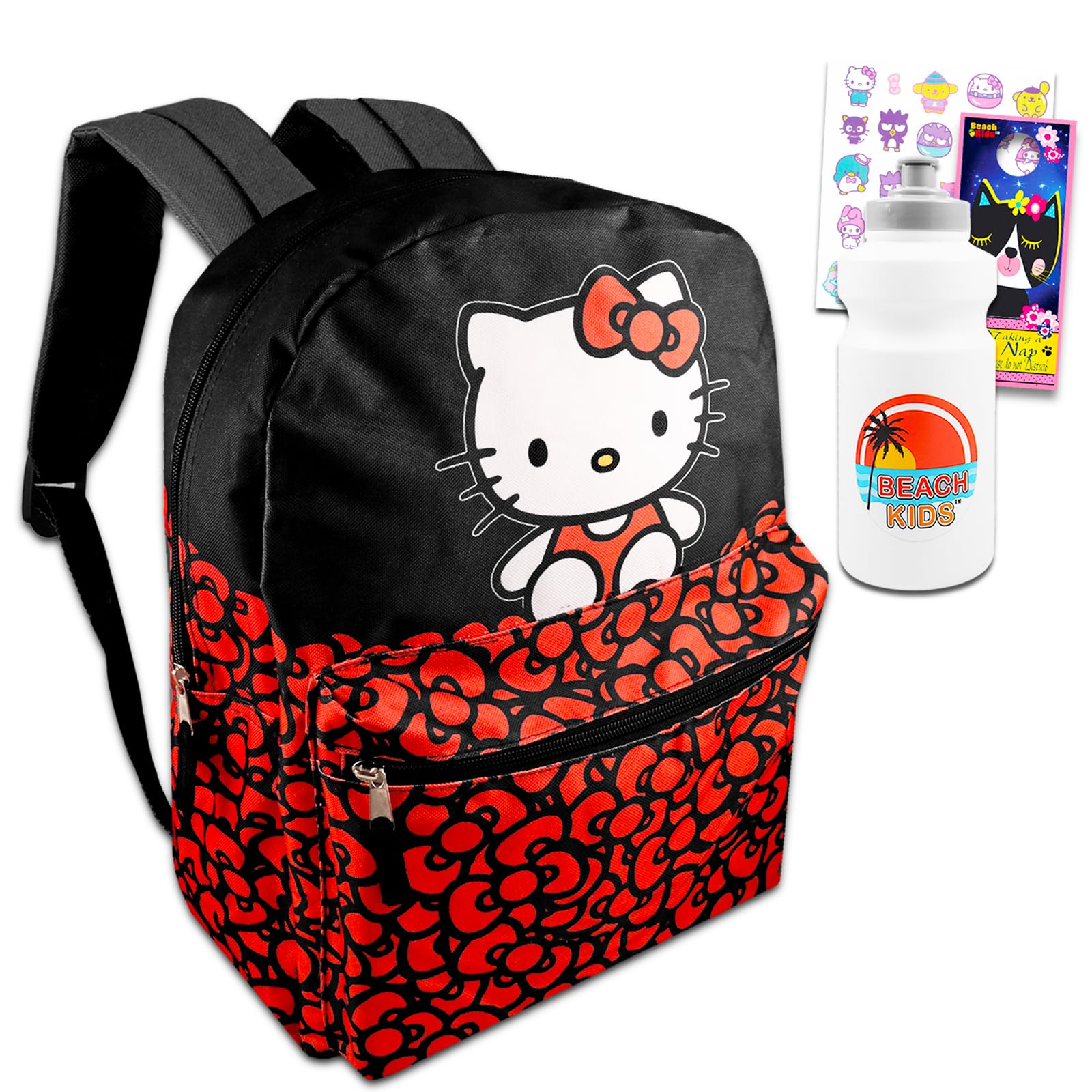 Amazon.com | Hello Kitty Backpack - Bundle with 16” Hello Kitty School ...