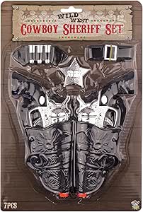 Cowboy Gun Set With Holster Kids : Amazon.com.au: Toys & Games
