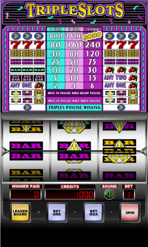 Triple Deluxe Slot Machine - App on Amazon Appstore