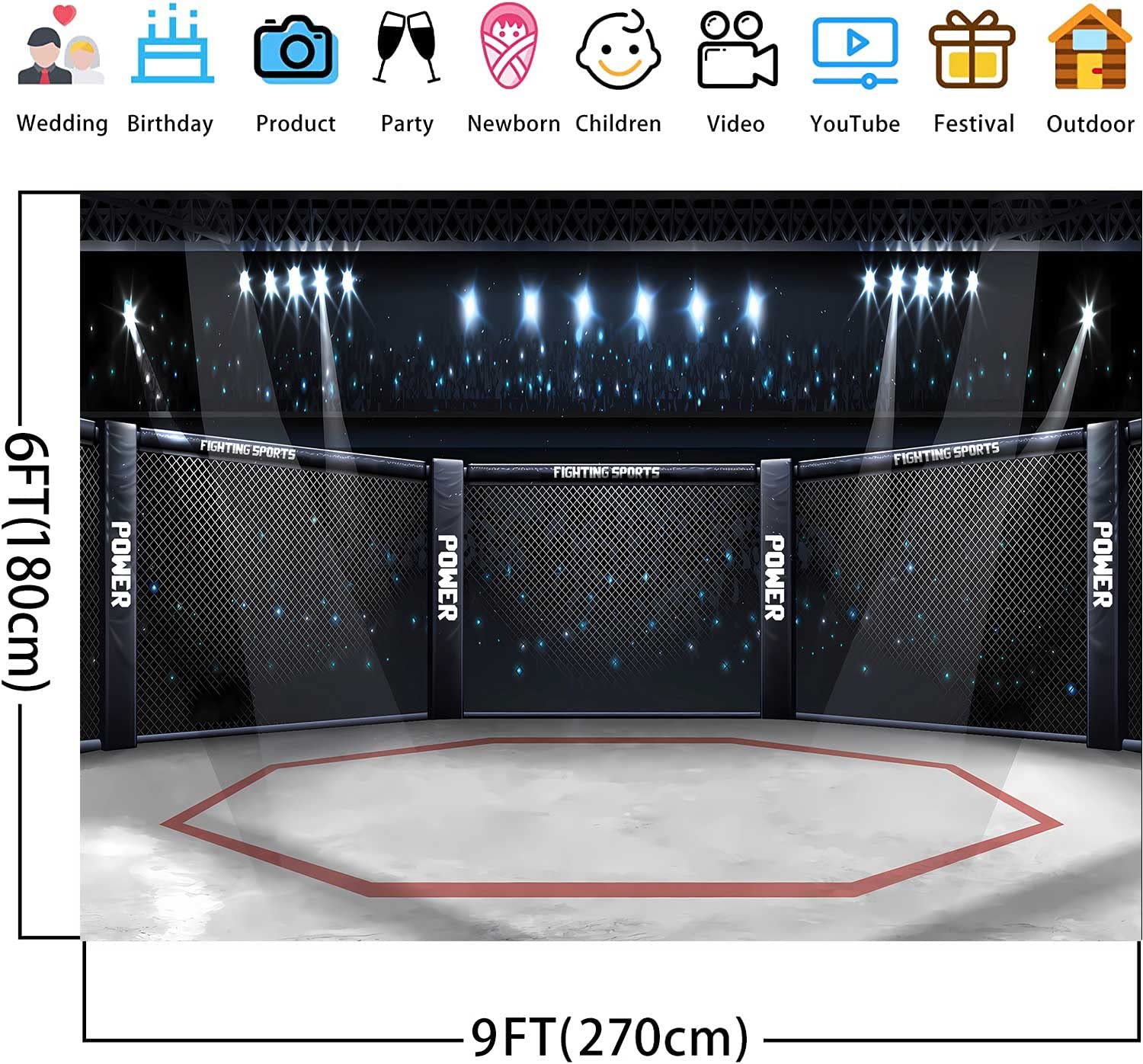 Ufc Cage Background Ufc Cage Stock Photos, Images And Backgrounds For