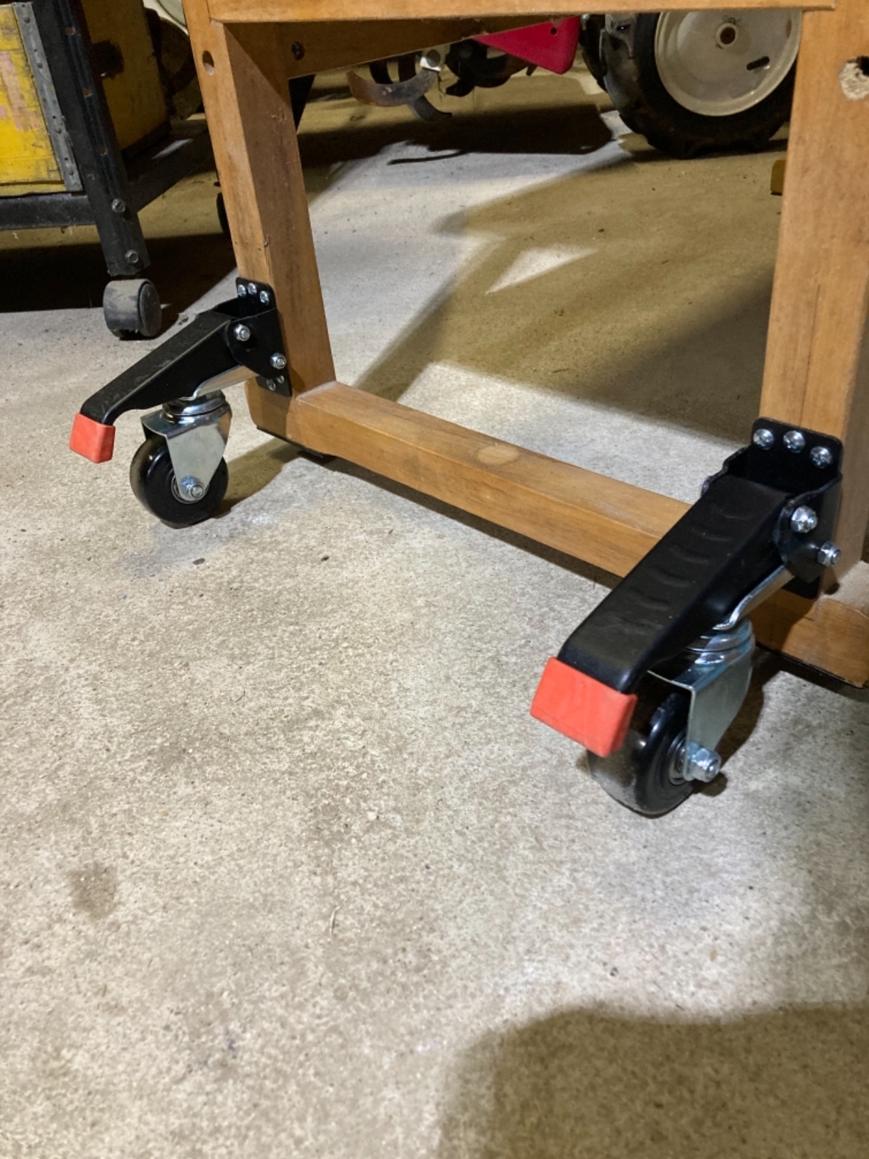 Amazon.co.jp: SPACEKEEPER 4 Piece Caster Kit, Load Capacity 400kg ...