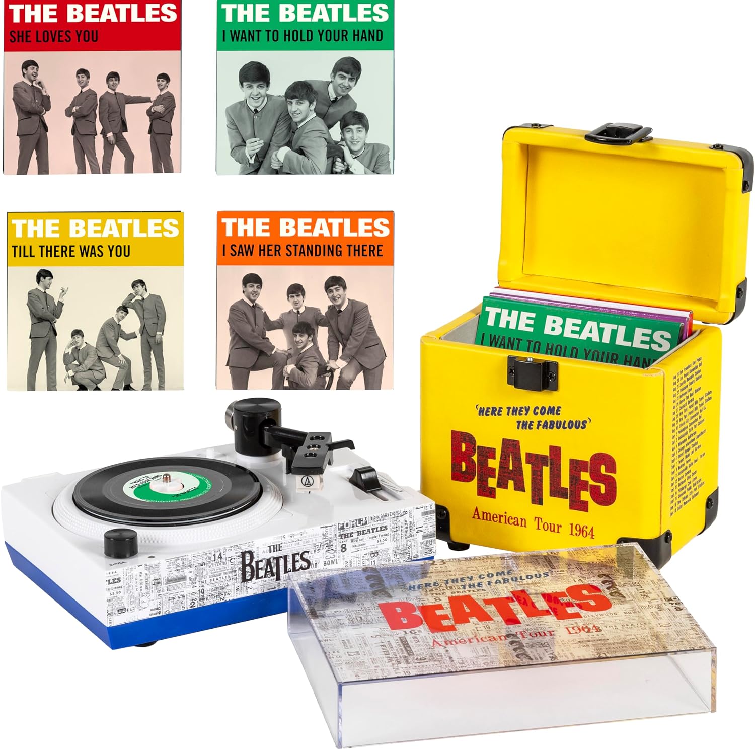 Amazon.com: Crosley 2024 RSD Mini Turntable with Carrying Case and 3 ...