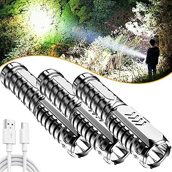 Night Spark Tactical Flashlight, Night Sparks Flashlight, High Lumen ...