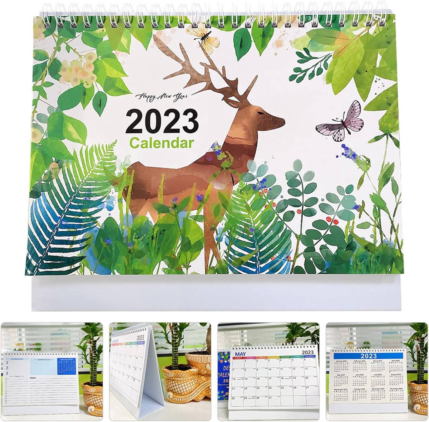 Schreibtischunterlagenkalender, Januar 2023 - Dezember 2023, Monats ...