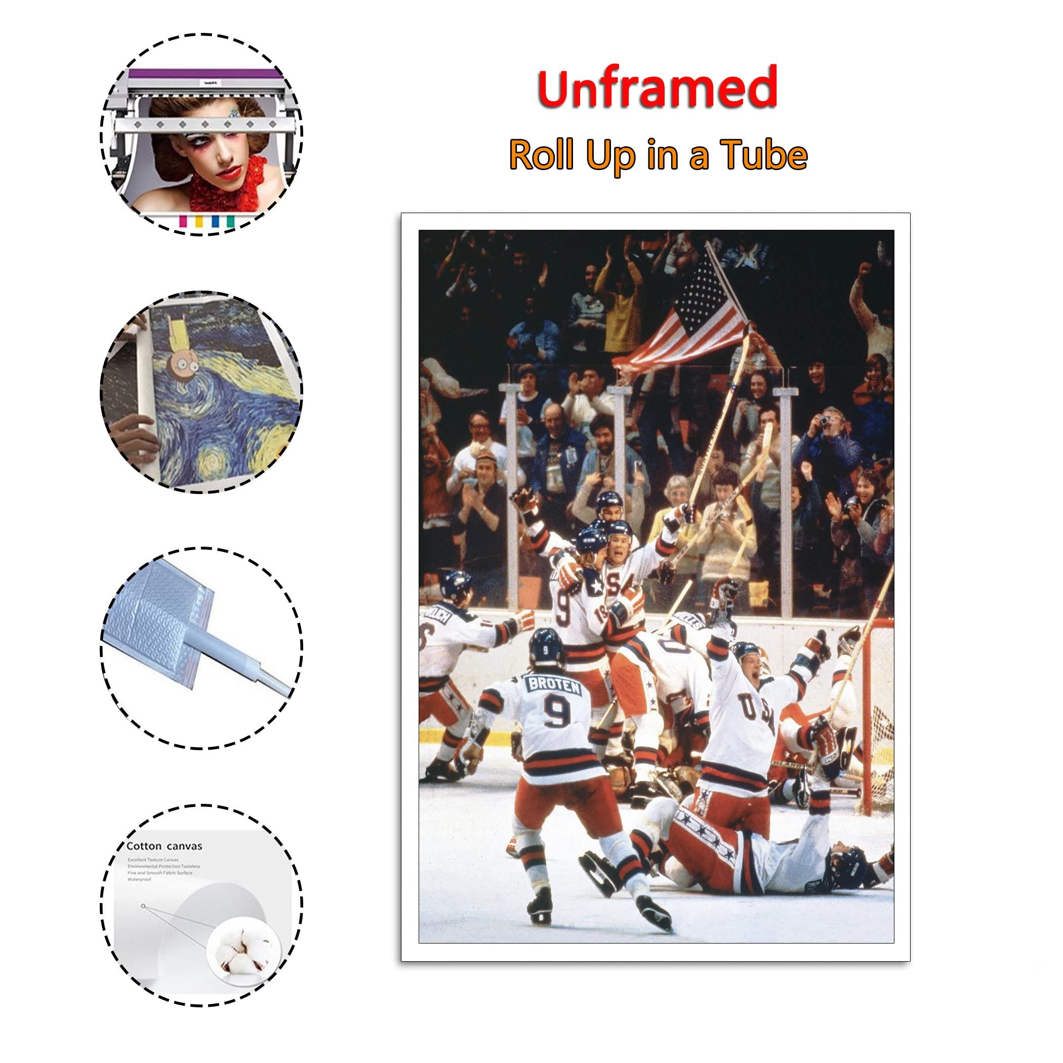 Miracle On Ice Celebration Poster