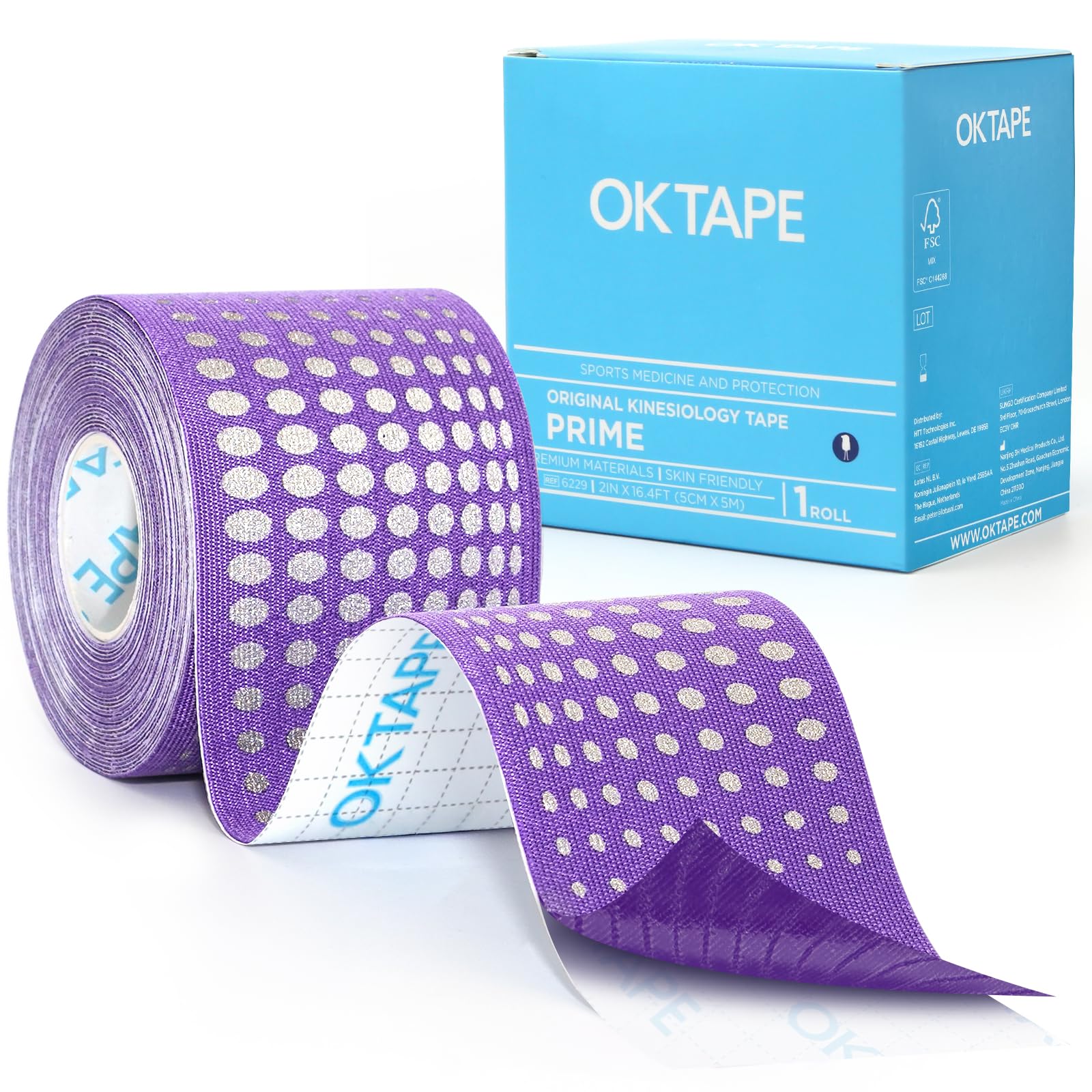 Amazon.com: OK TAPE Prime Synthetic Kinesiology Tape, Stronger Support, Elastic Athletic Tape, K ...