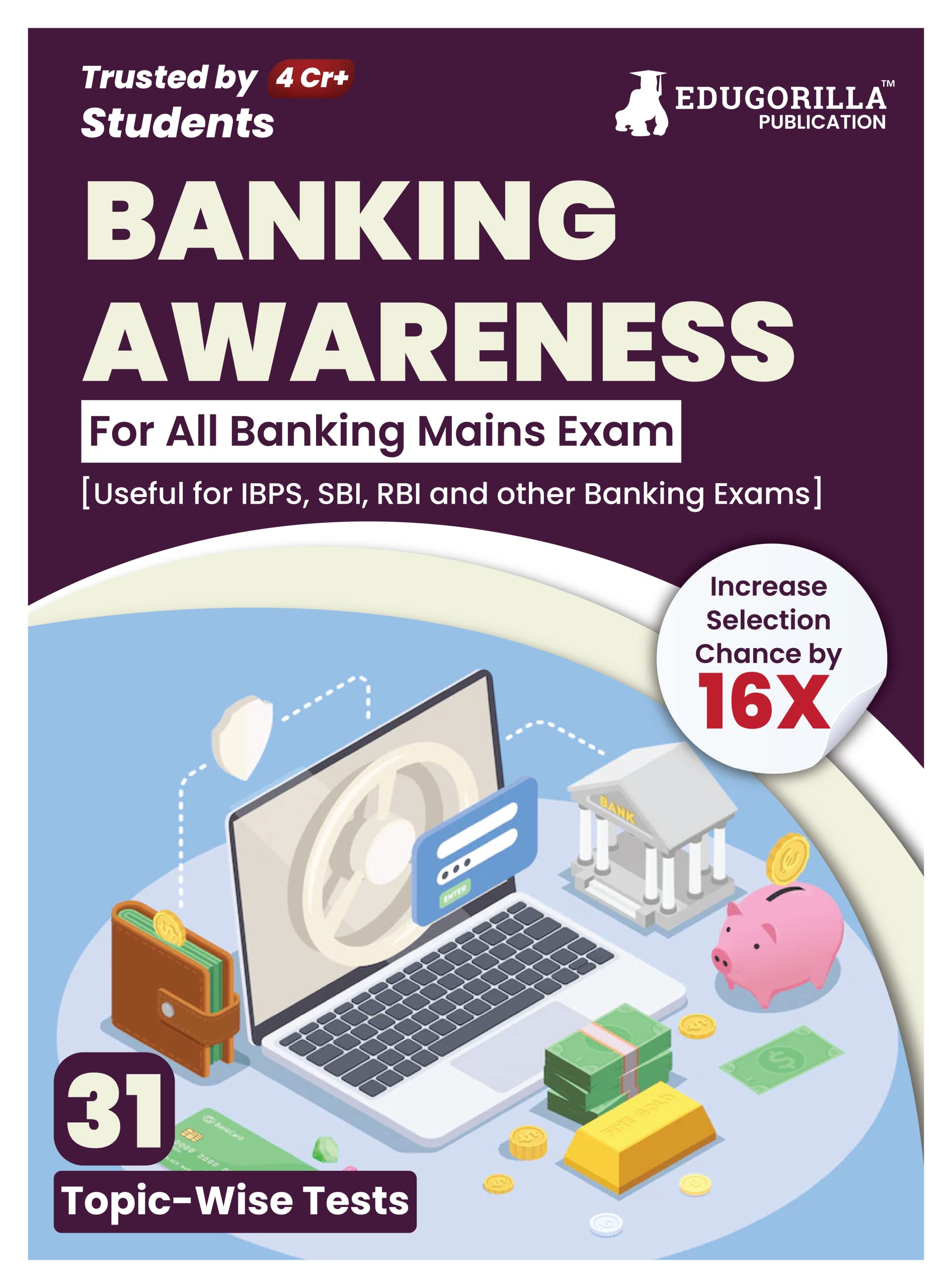 Buy Banking Awareness For Mains Book 2024 (English Edition) - 31 Solved ...