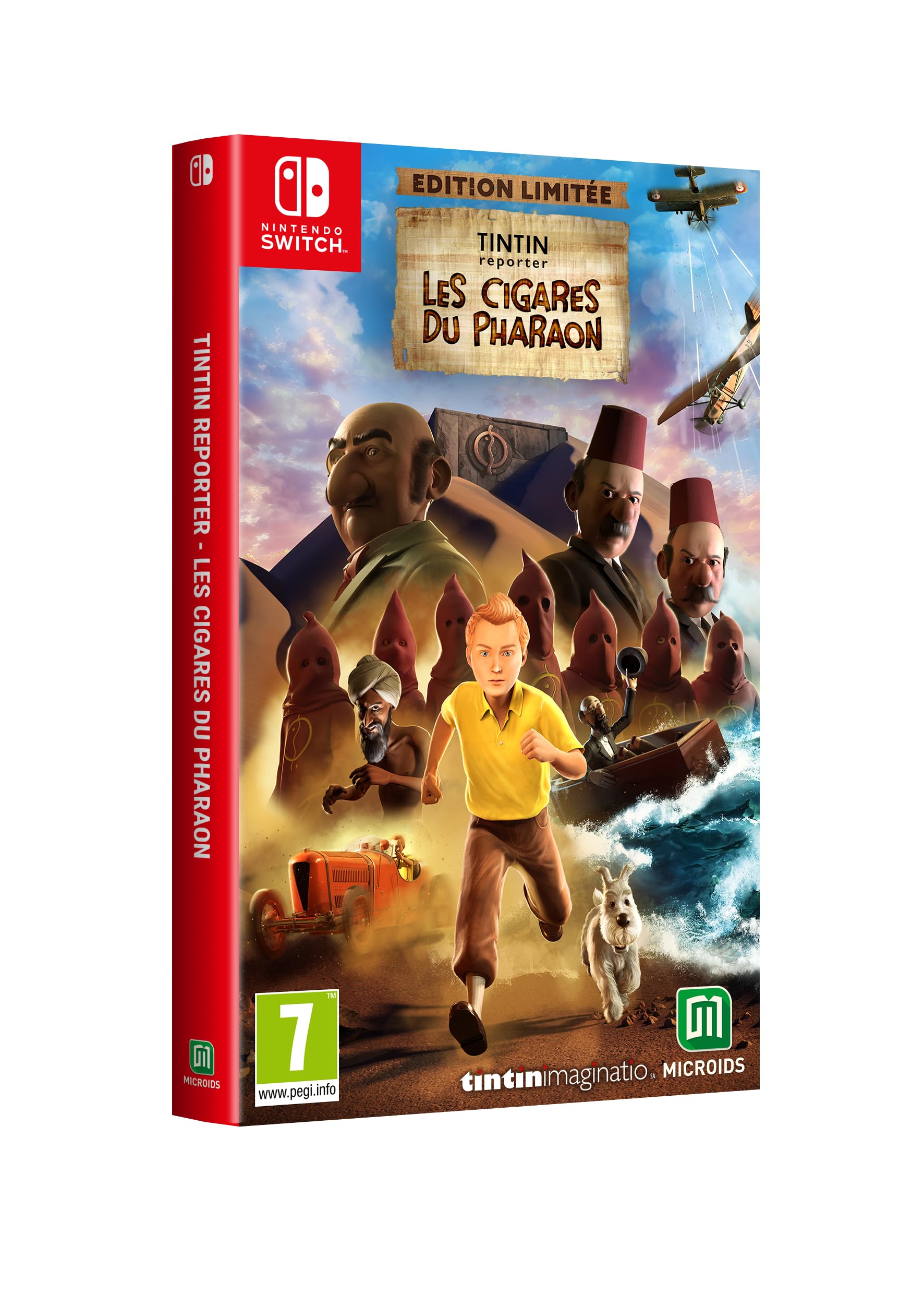 TINTIN REPORTER – LES CIGARES DU PHARAON – EDITION LIMITÉE – Switch ...