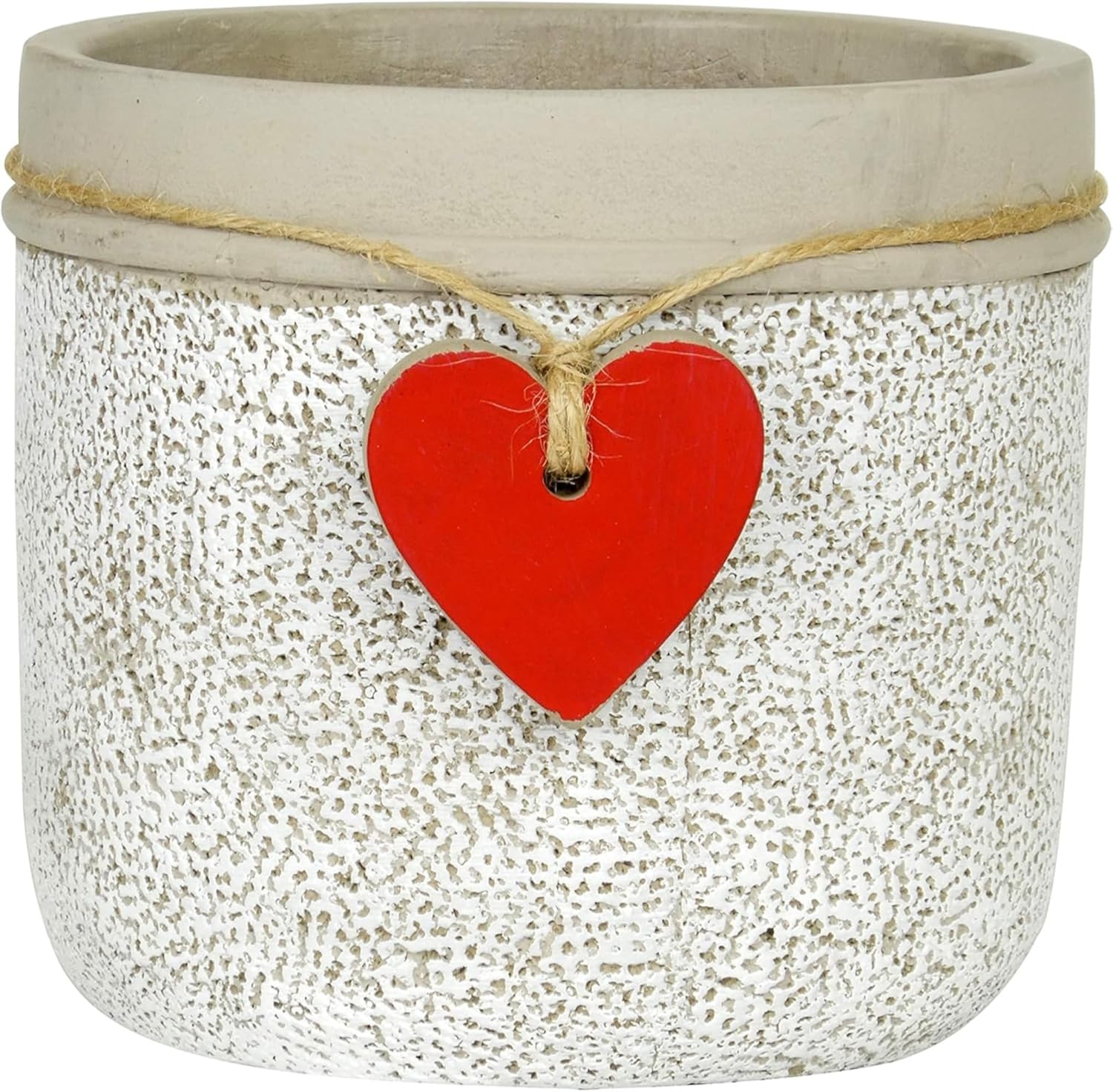 Amazon.com : Classic Home and Garden 210028P-396 Heart Pot Planter ...