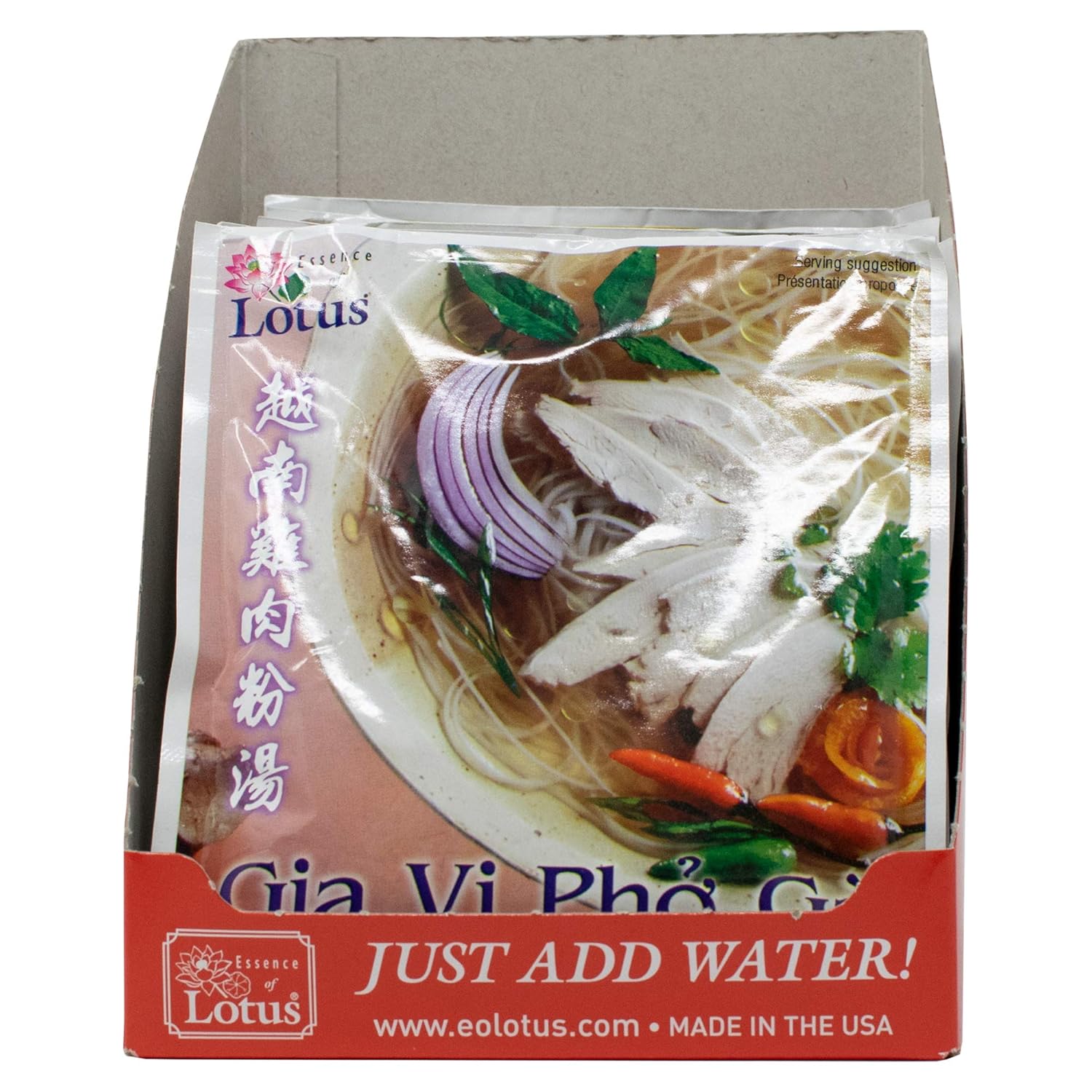 Amazon.com : Essence of Lotus Instant Pho Broth For Vietnamese Noodle ...