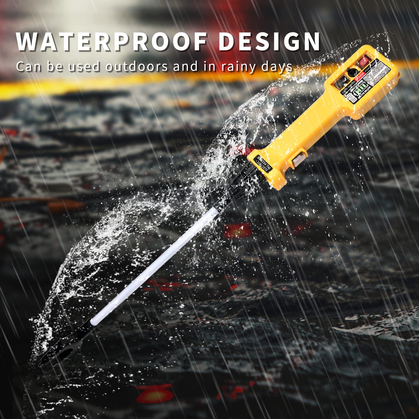 LeadSeals Portable Electric Livestock Prod Rechargeable Cattle Prod ...