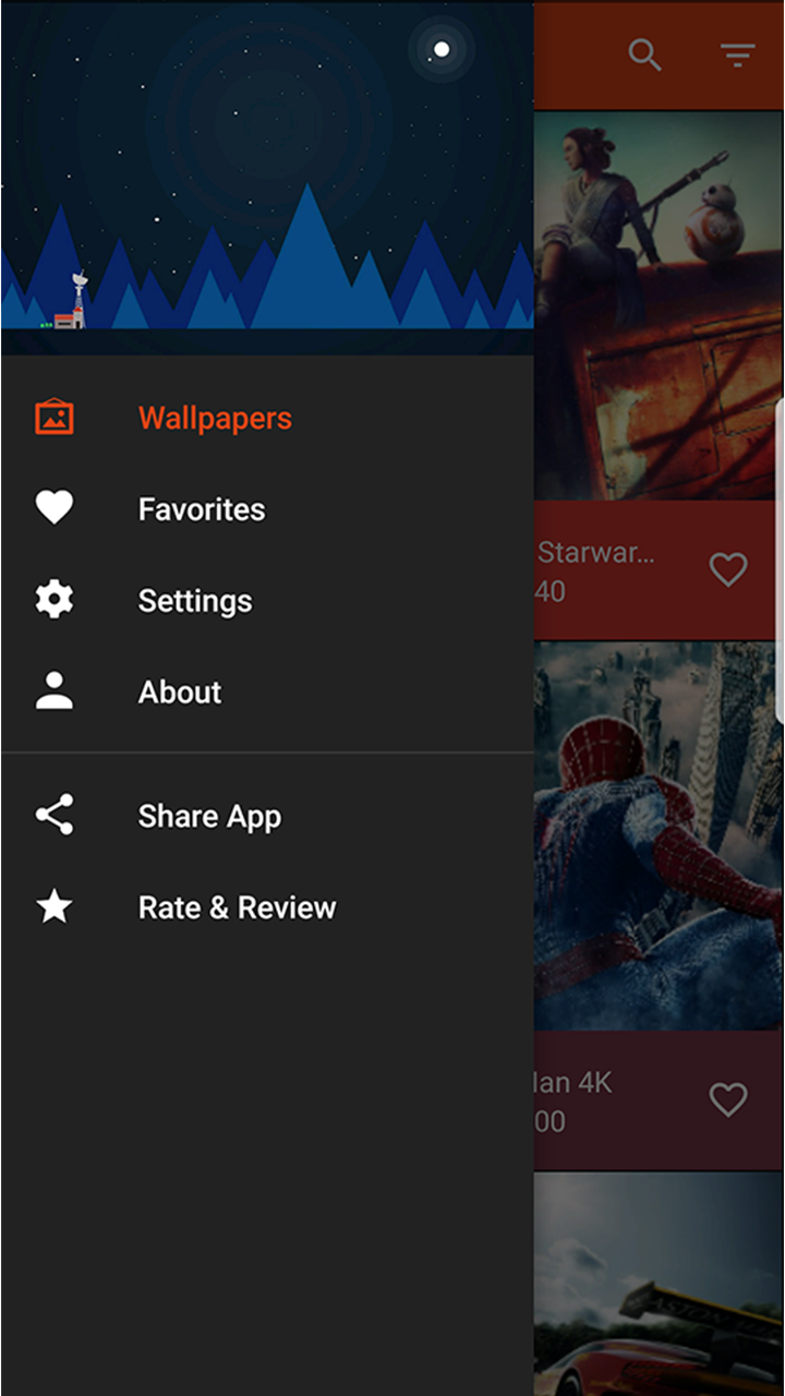 Wallpapers HD/4K - App on Amazon Appstore