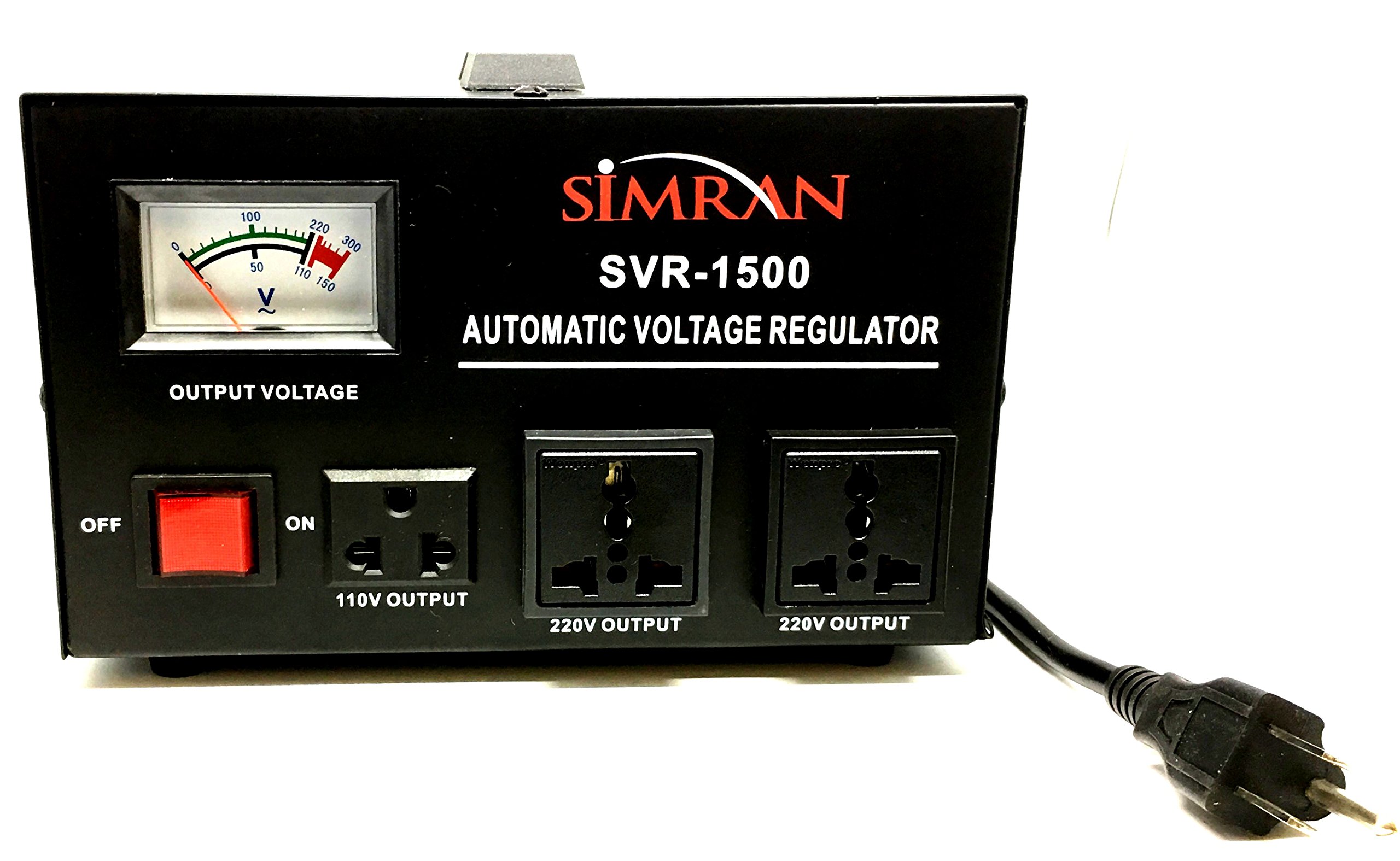 Amazon.com: Simran Voltage Transformer Power Converter Regulator ...
