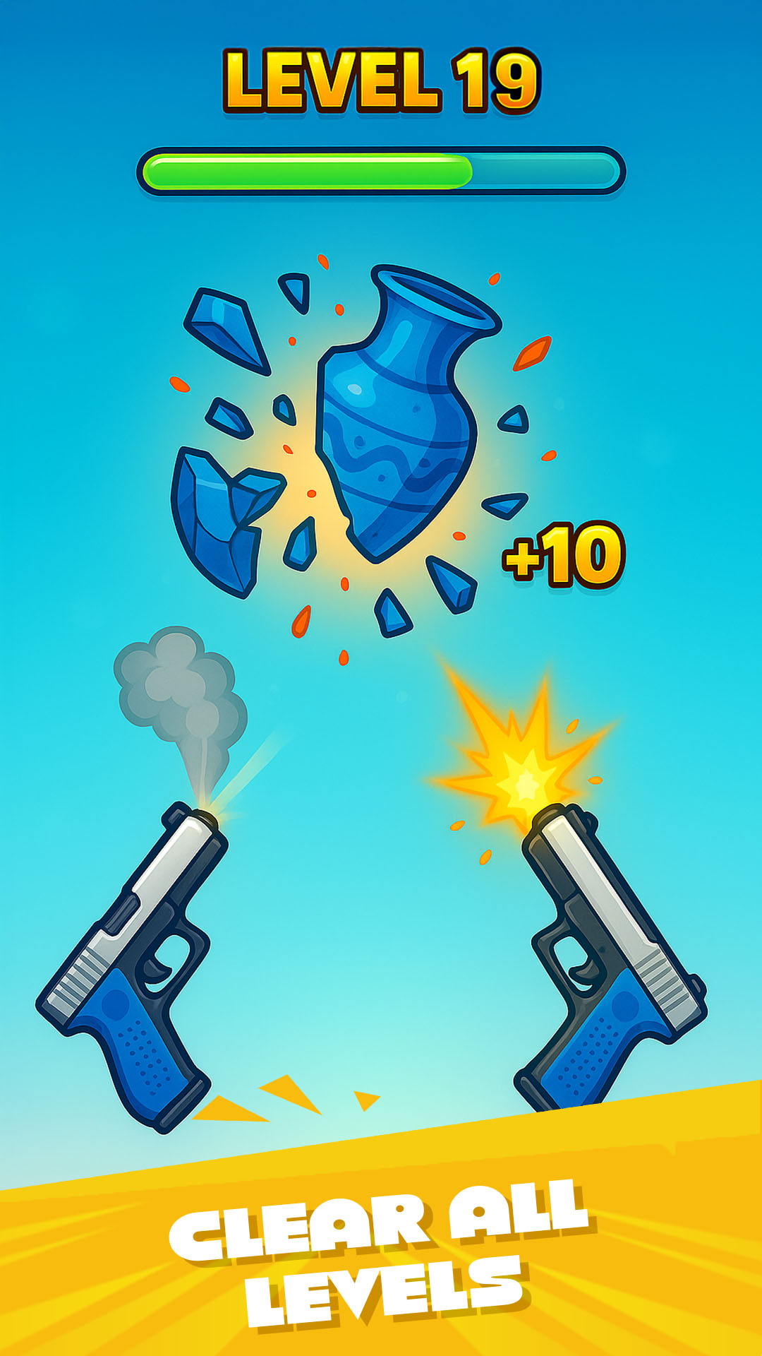 Double guns shooting: A Gun Game & Timing Games - App on Amazon Appstore