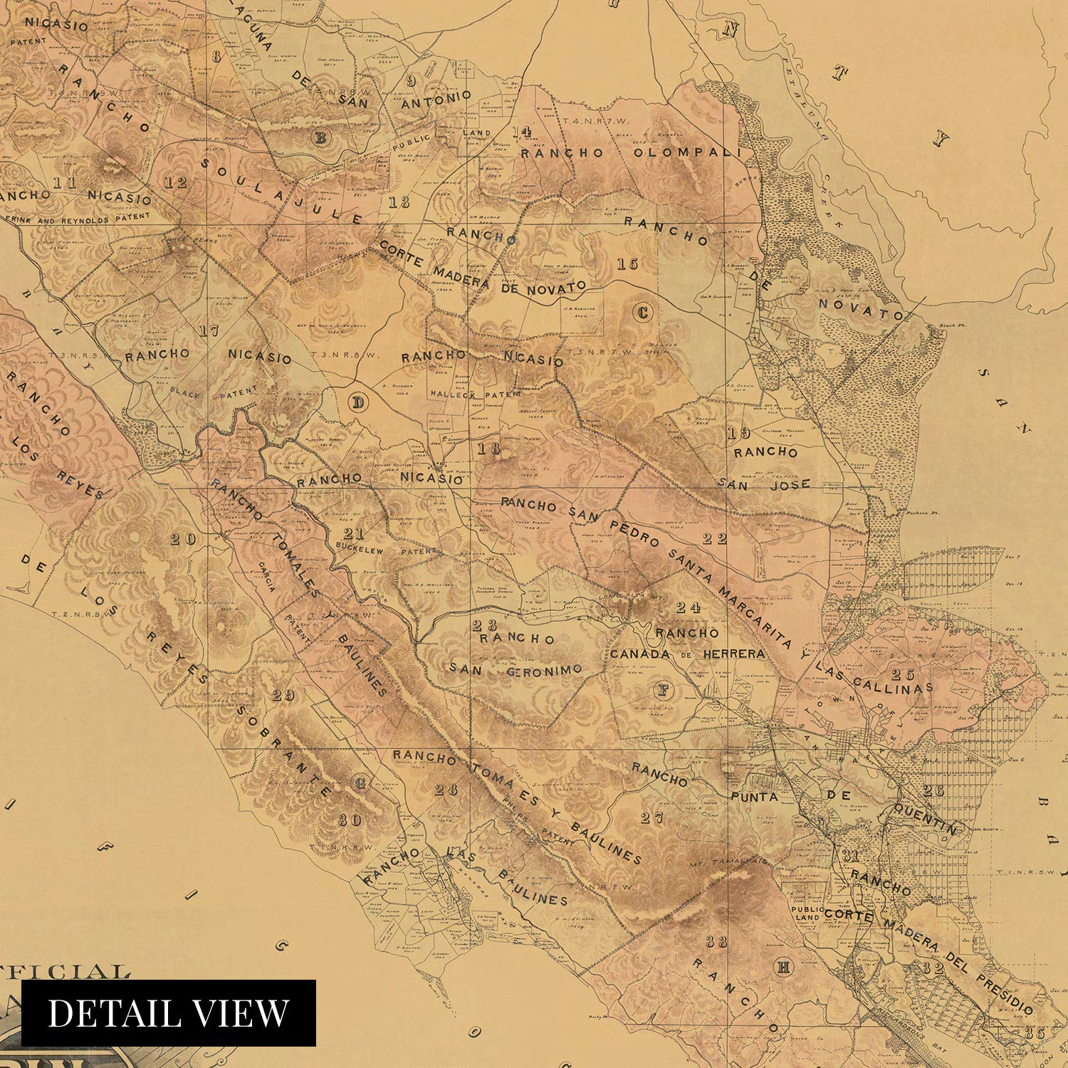 Old Pictures Of Marin County California Maps — San Geronimo Valley