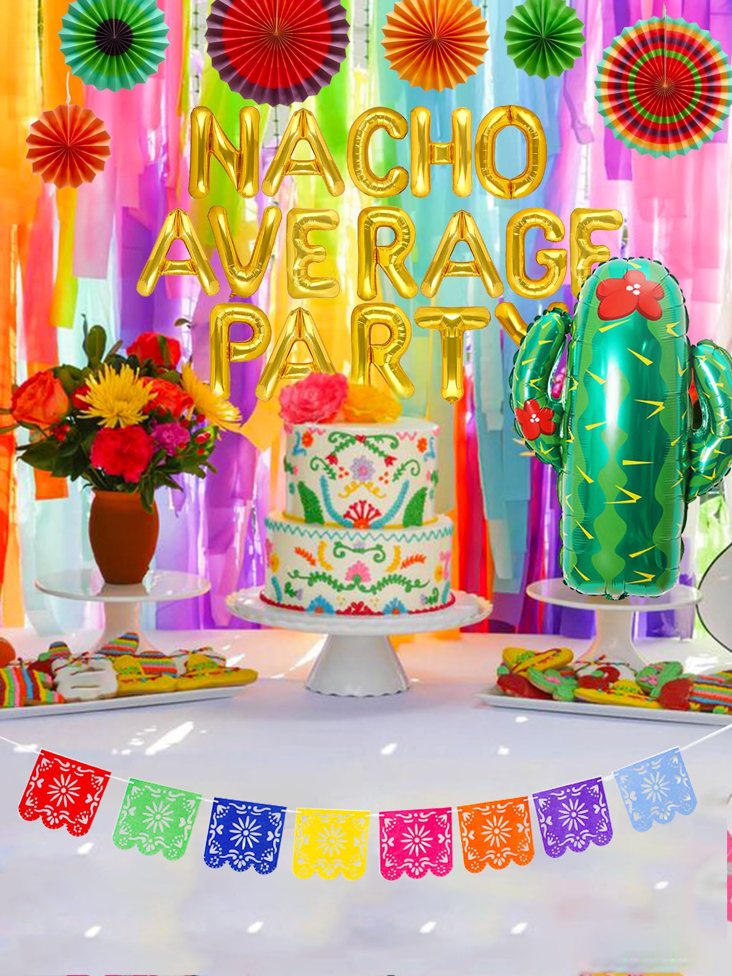 Snapklik.com : Nacho Average Party Decoration Nacho Average Party ...