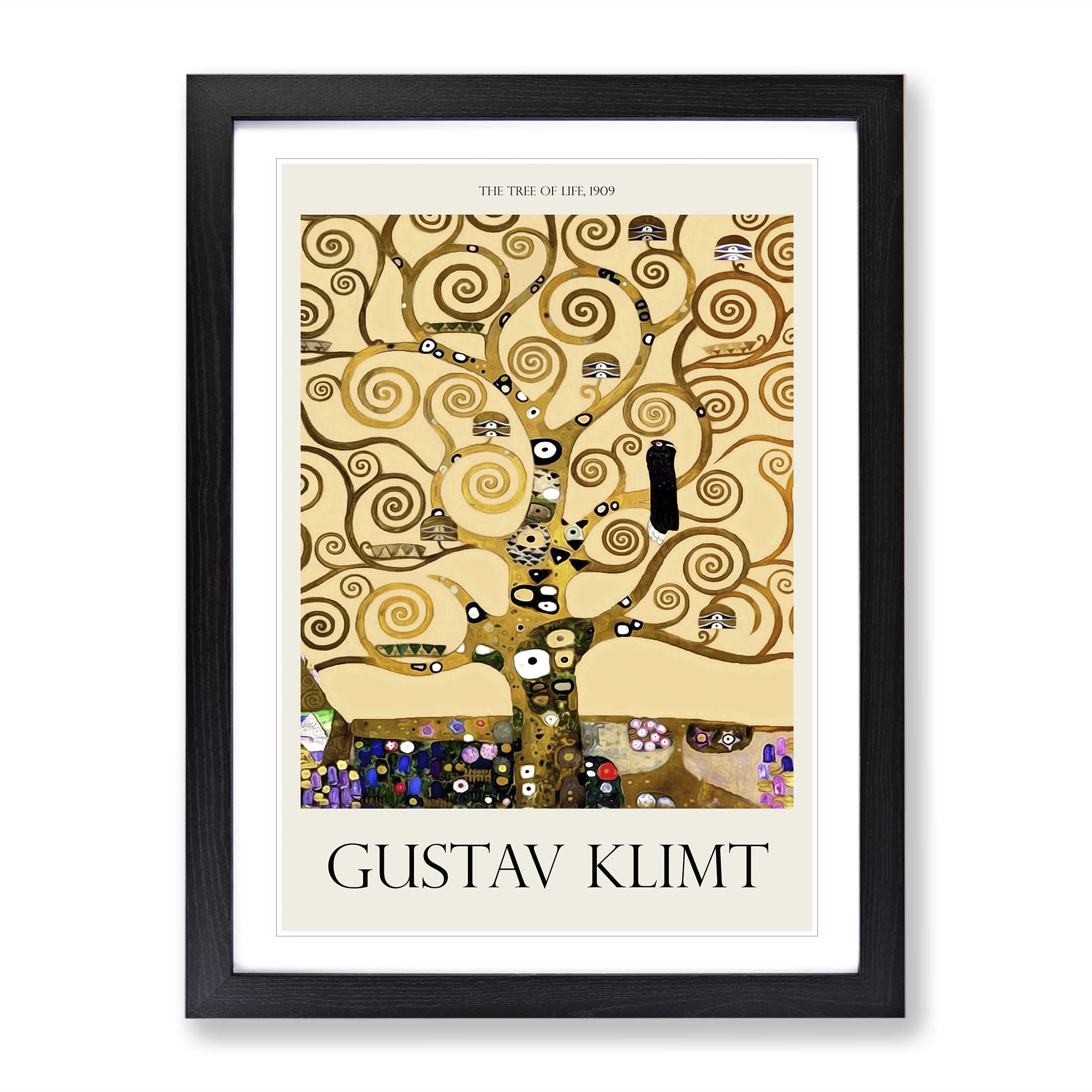 Gustav Klimt Tree Of Life Reproduction Of The Tree Of Life By Gustav