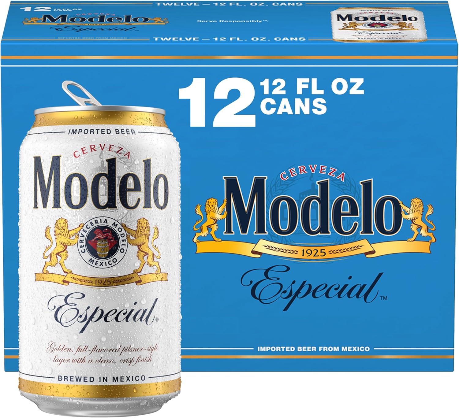 Modelo Especial 12 Unidades Latas De 12 Oz 44 Abv