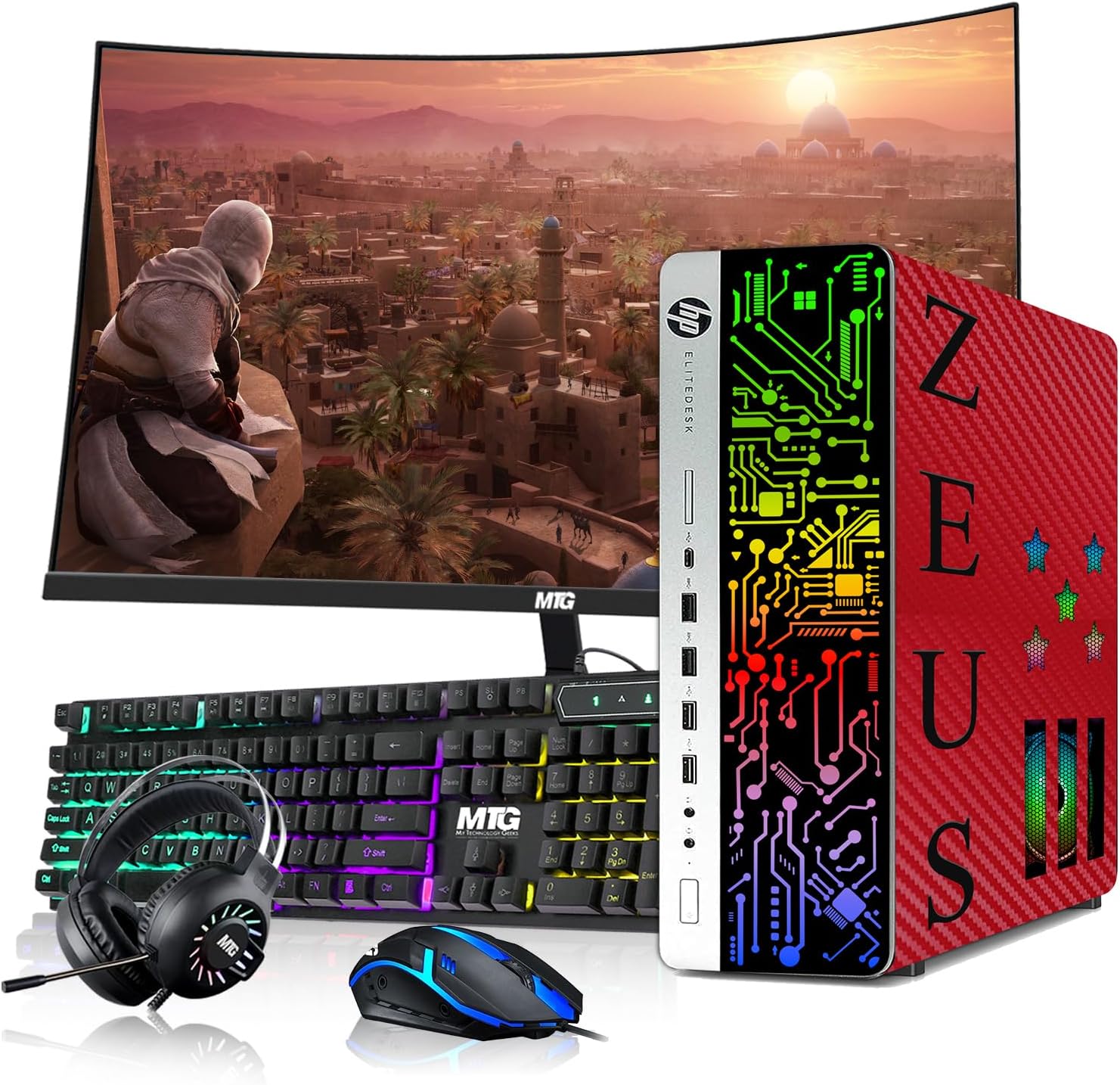 Amazon.com: HP G3 Gaming Desktop, Christmas Edition – Intel Core i5 6th Gen | 16GB DDR4 Ram ...