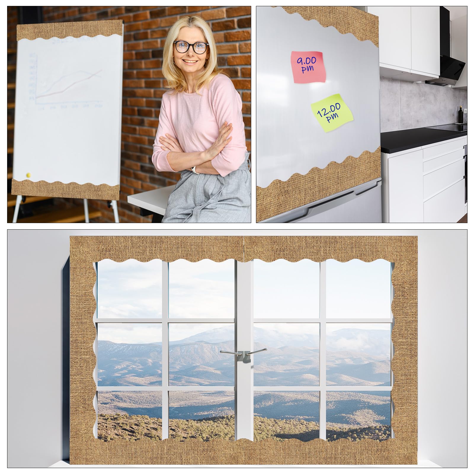 Snapklik.com : Capoda 24 Pcs Magnetic Borders For Classroom Bulletin ...