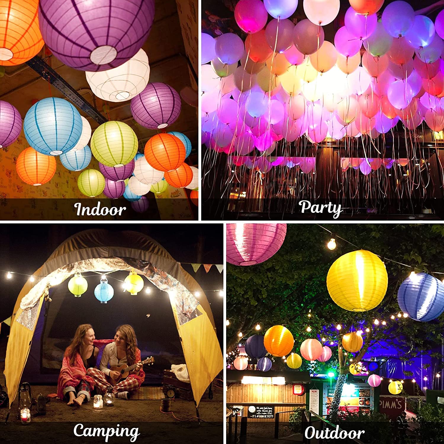 Battery Operated Paper Lanterns For Weddings Battery Operated LED