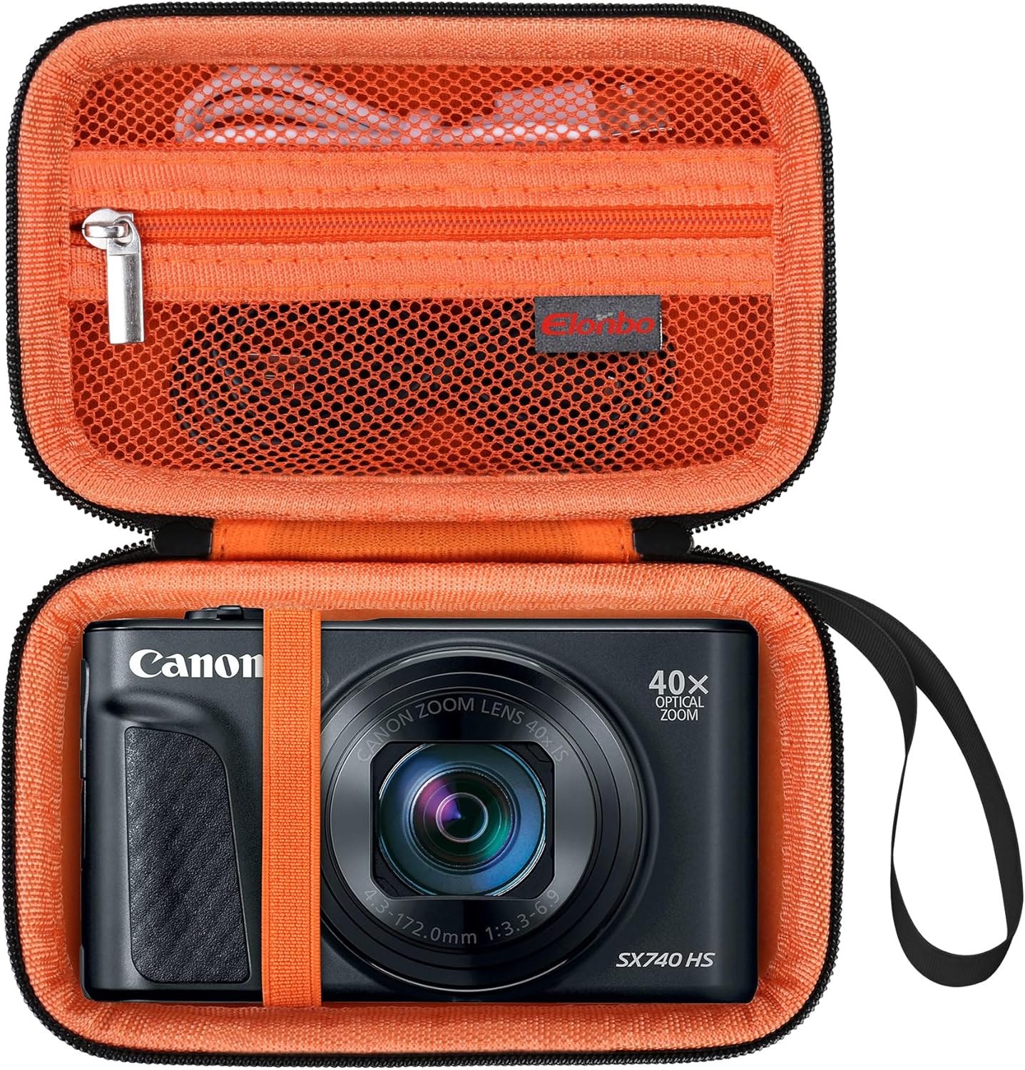 Amazon.com : Elonbo Carrying Case for Canon PowerShot SX740/ SX730 ...