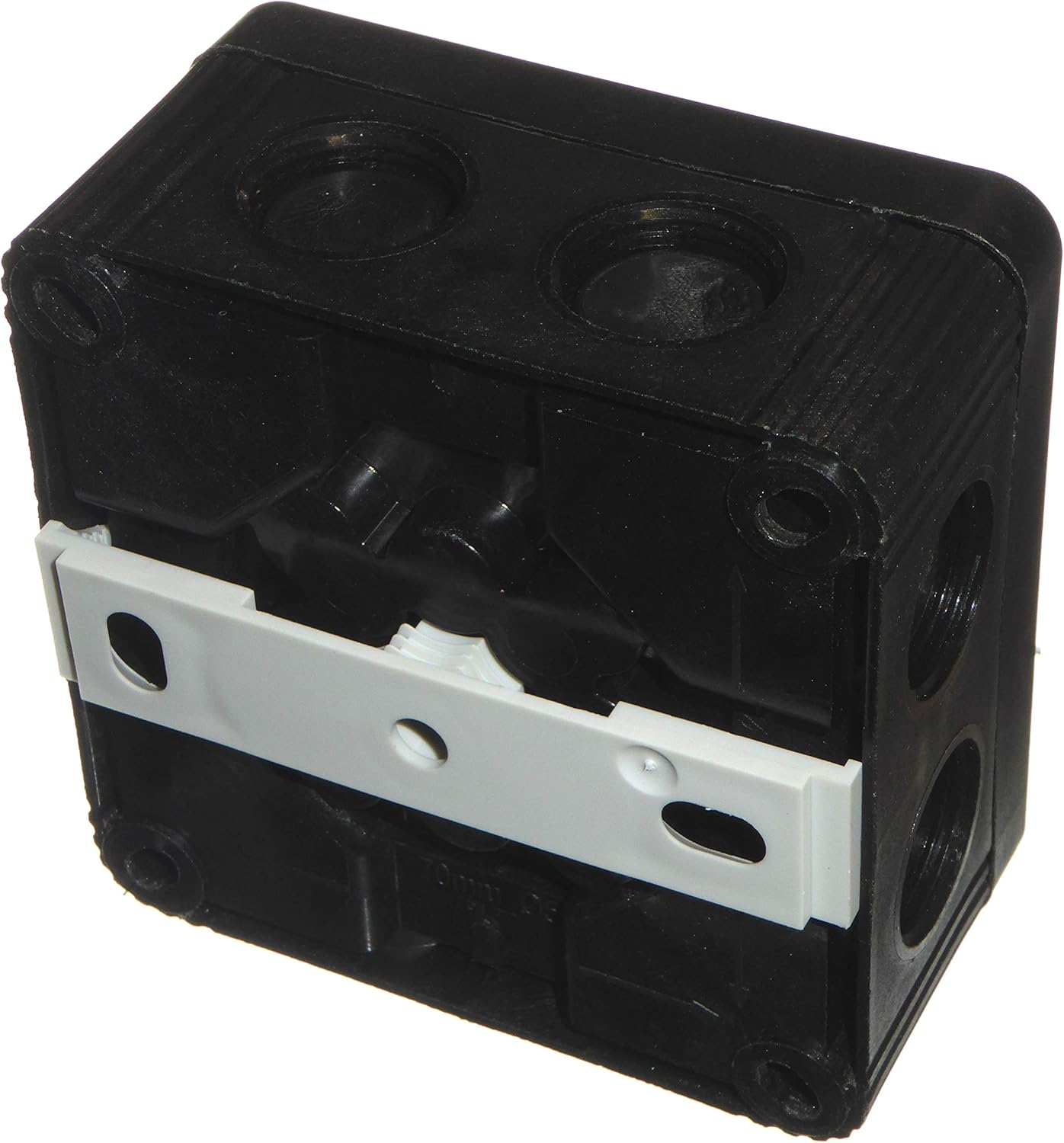 3 x Black Wiska 308/5 Combi Junction Box with Pack of 10 x GLP20+ IP68 ...