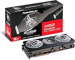 Amazon.com: PowerColor Hellhound AMD Radeon RX 7900 GRE Graphics Card ...