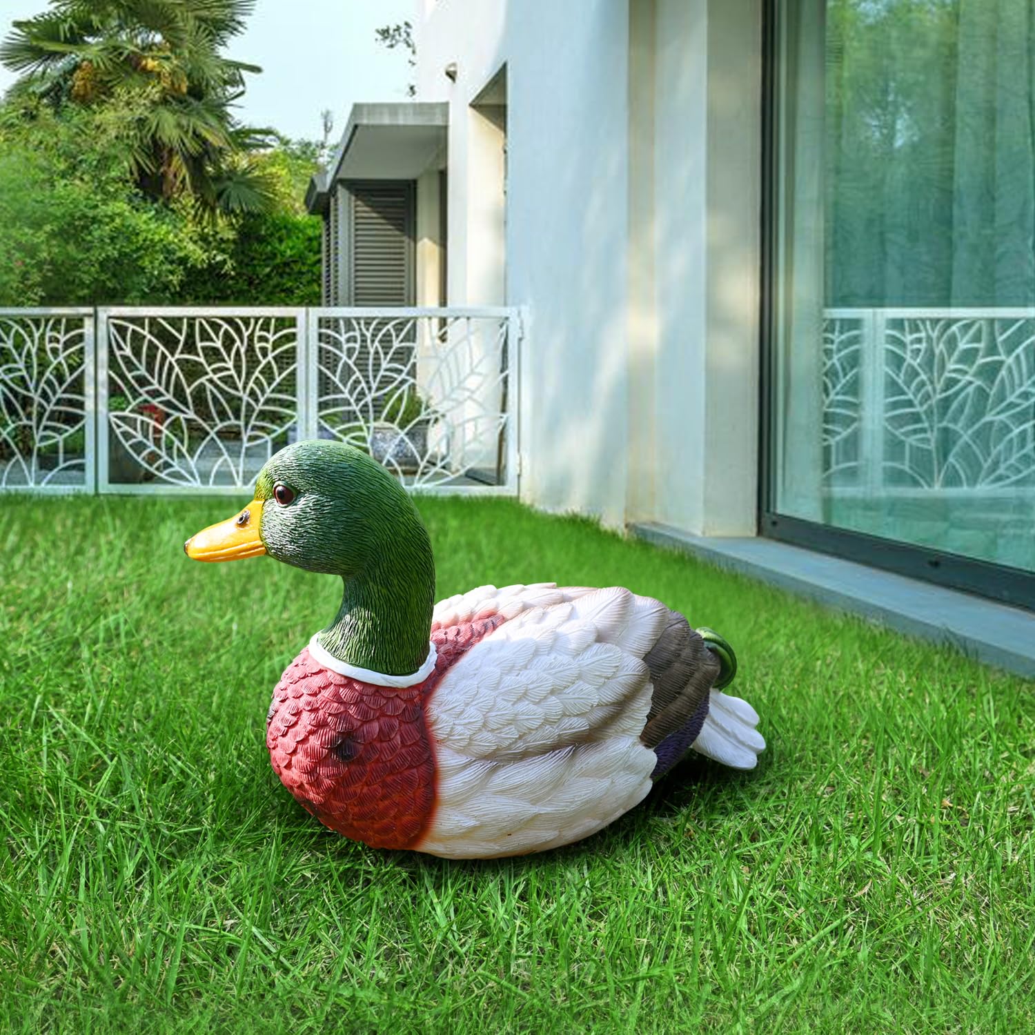 Amazon.com: Juliahestia Mallard Duck Decor Garden Statue: Decorations ...