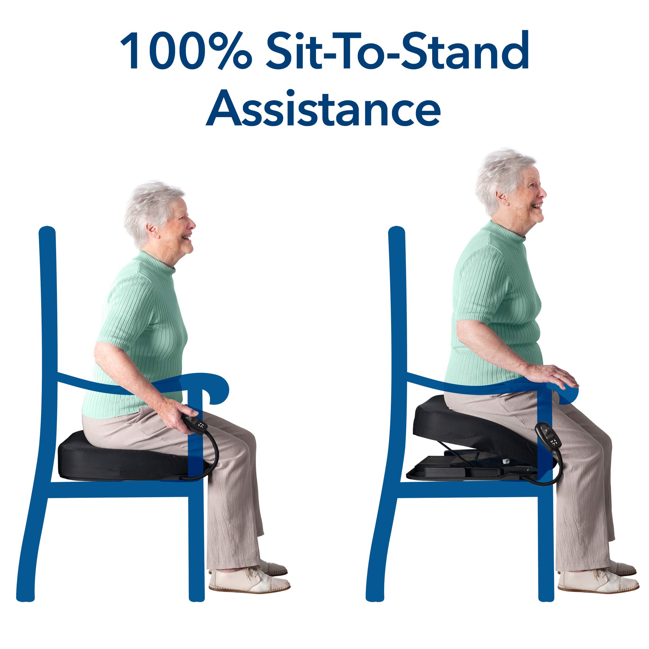 Buy Carex Premium Power 20 inch Chair Lift for Stand Assist - Chair ...