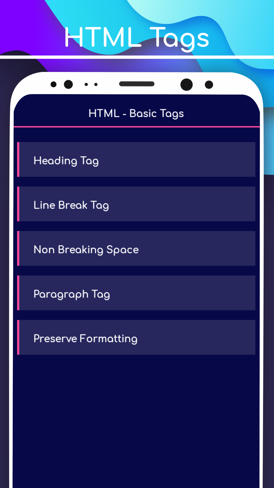 Learn Html Web Design Tutorial App On Amazon Appstore