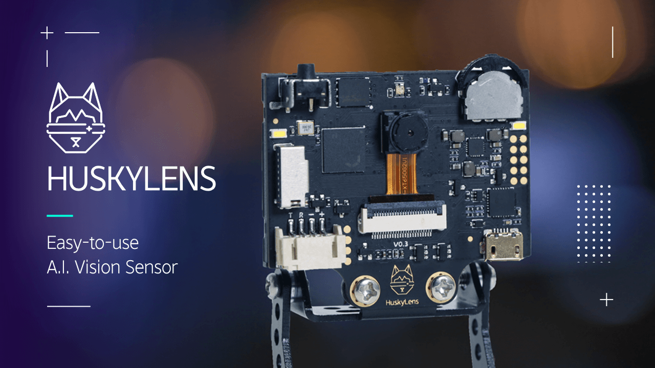 Watch HUSKYLENS - An Easy-to-use AI Machine Vision Sensor on Amazon Live