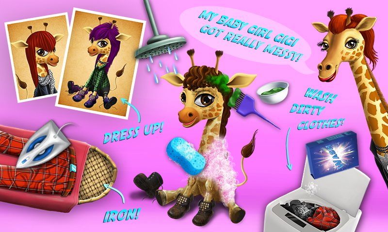 Baby Animal Hair Salon 2 - Jungle Style Makeover - App on Amazon Appstore