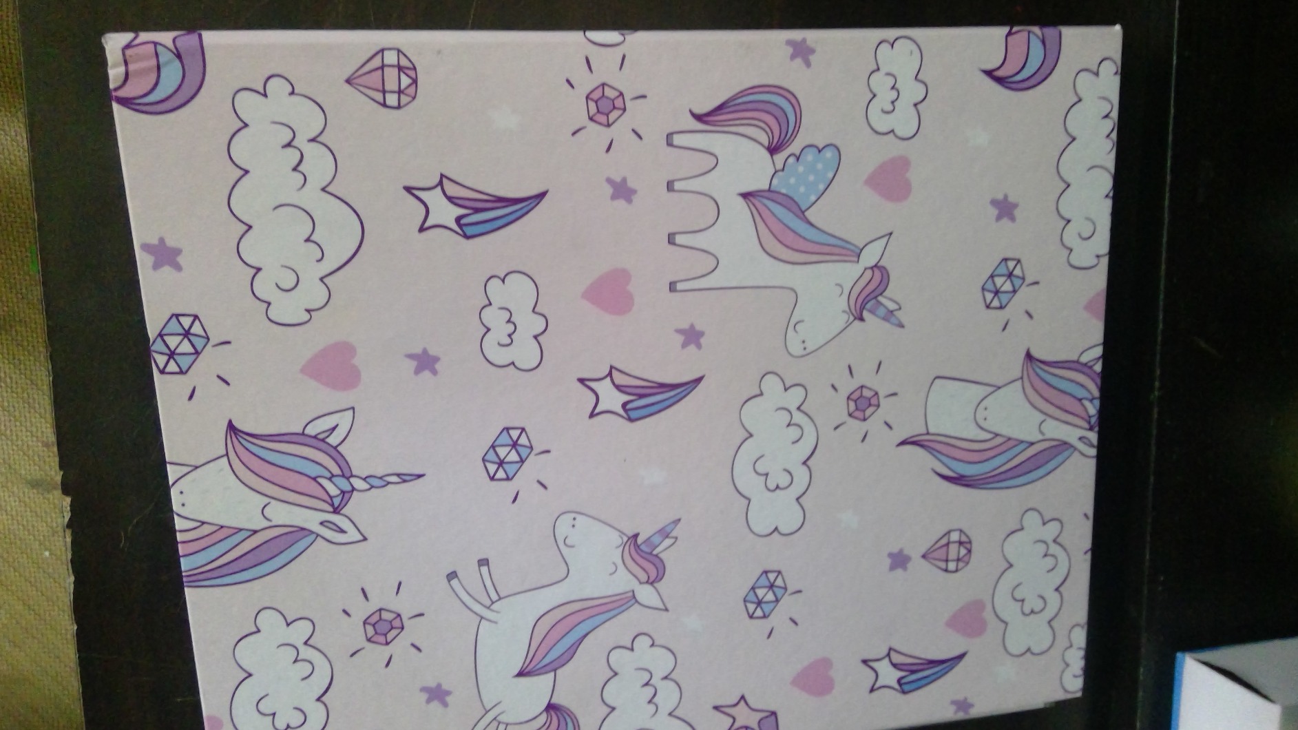 Paper Plane Design 2D Folder Case, A4 Size, Ring Binder File Folder ...