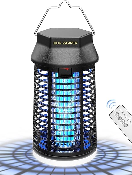 Amazon.com : Remote Control Bug Zapper with LED Light, Waterproof ...