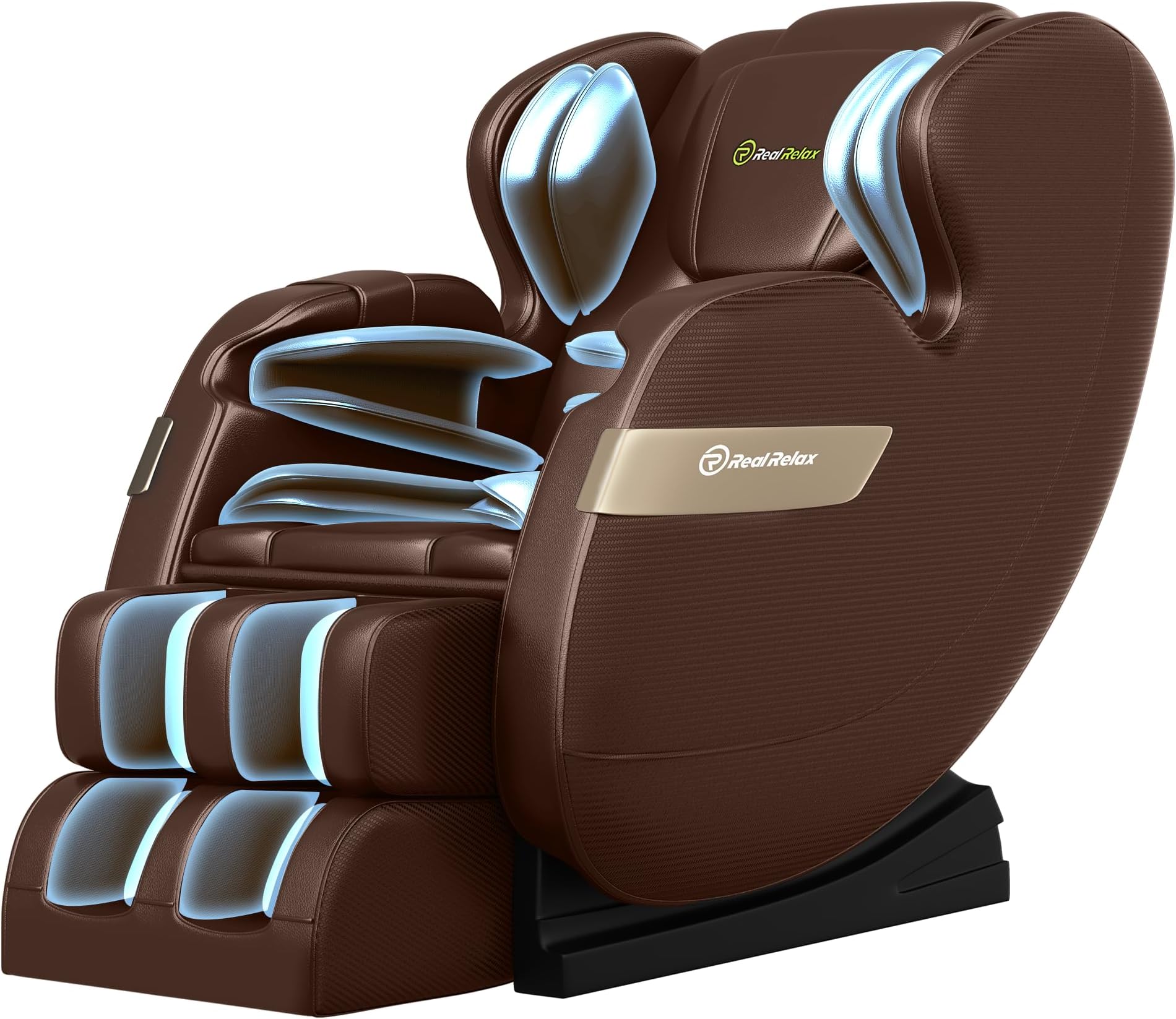 Amazon.com: Real Relax 2025 Massage Chair, Full Body Airbag, Dual core ...