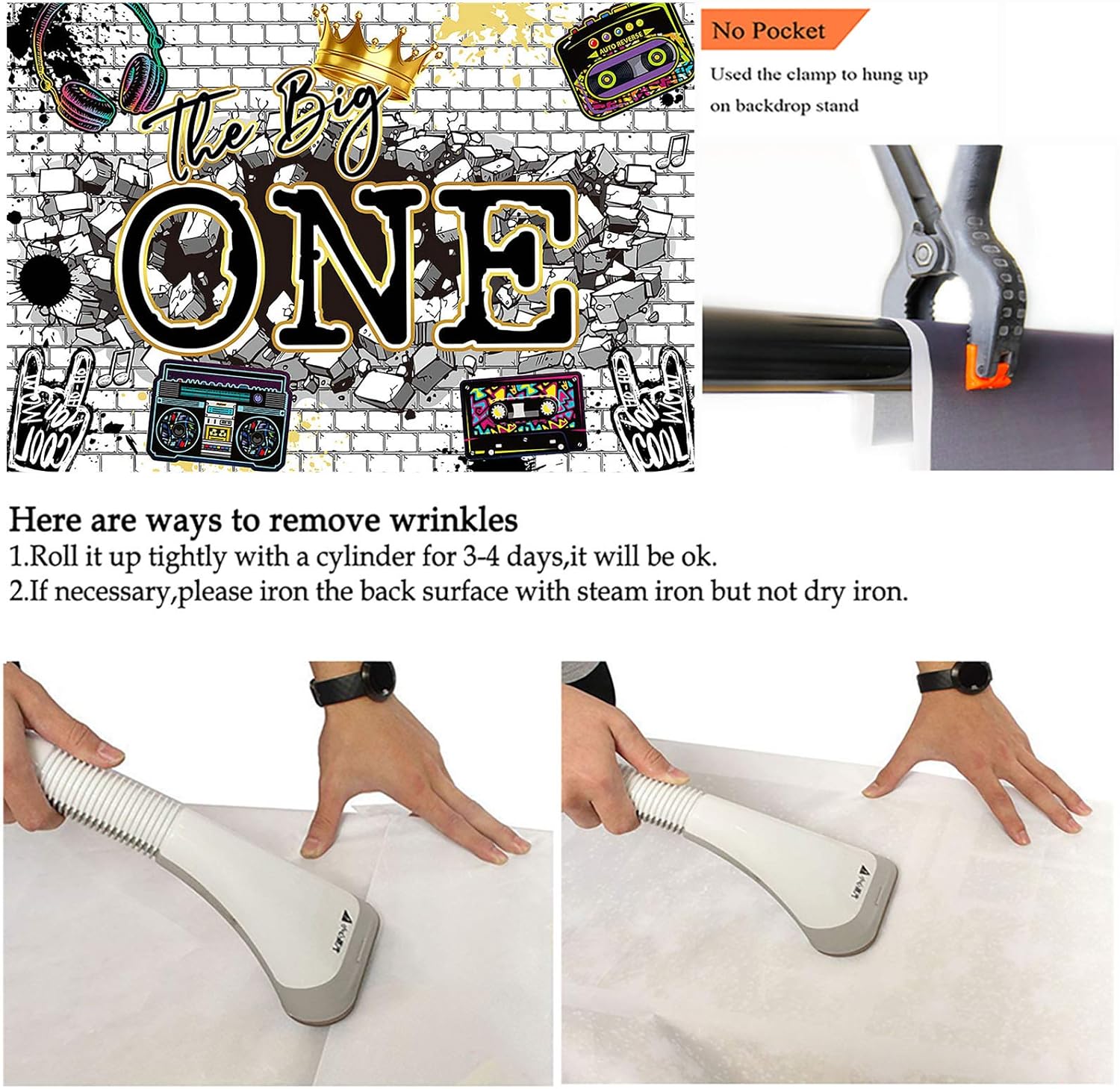 Avezano The Big One Birthday Backdrop for Hip Hop Philippines | Ubuy