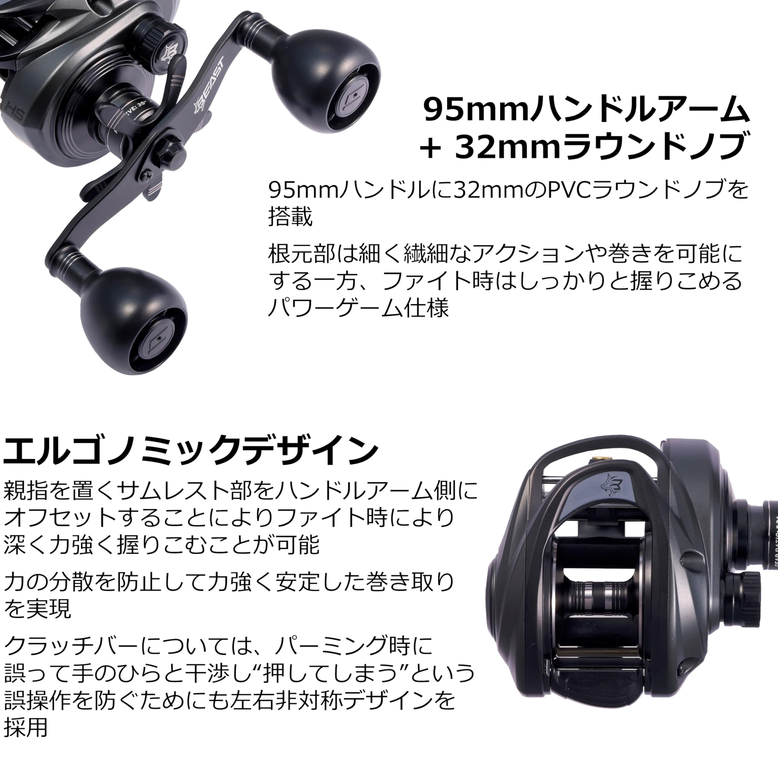 Amazon.co.jp: Abu Garcia (アブガルシア) ビースト LP ビースト 300