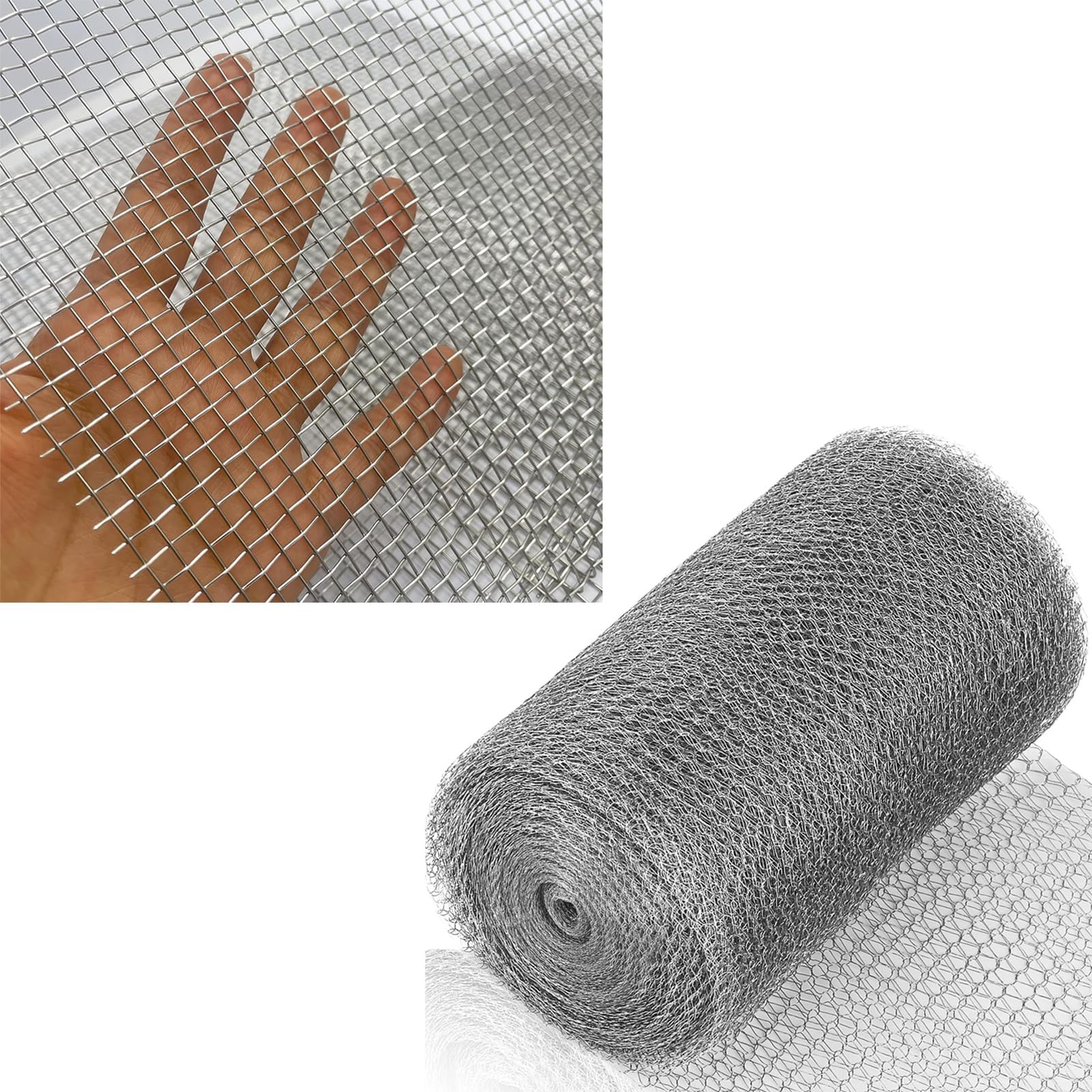 Amazon.com: 304 Pretty Sturdy 12” X 24” 5 Mesh Wire Mesh Screen and Not ...