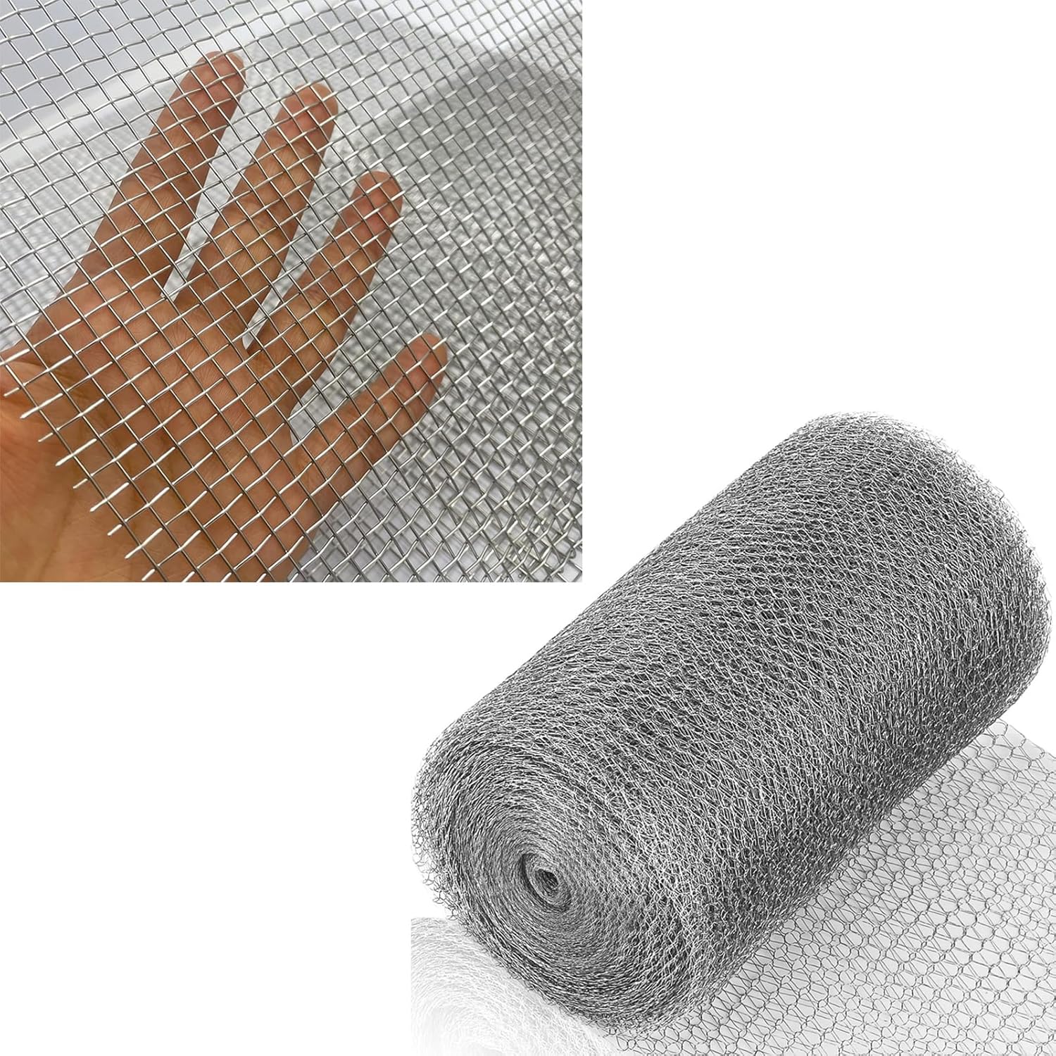 Amazon.com: 304 Pretty Sturdy 12” X 24” 5 Mesh Wire Mesh Screen and Not ...