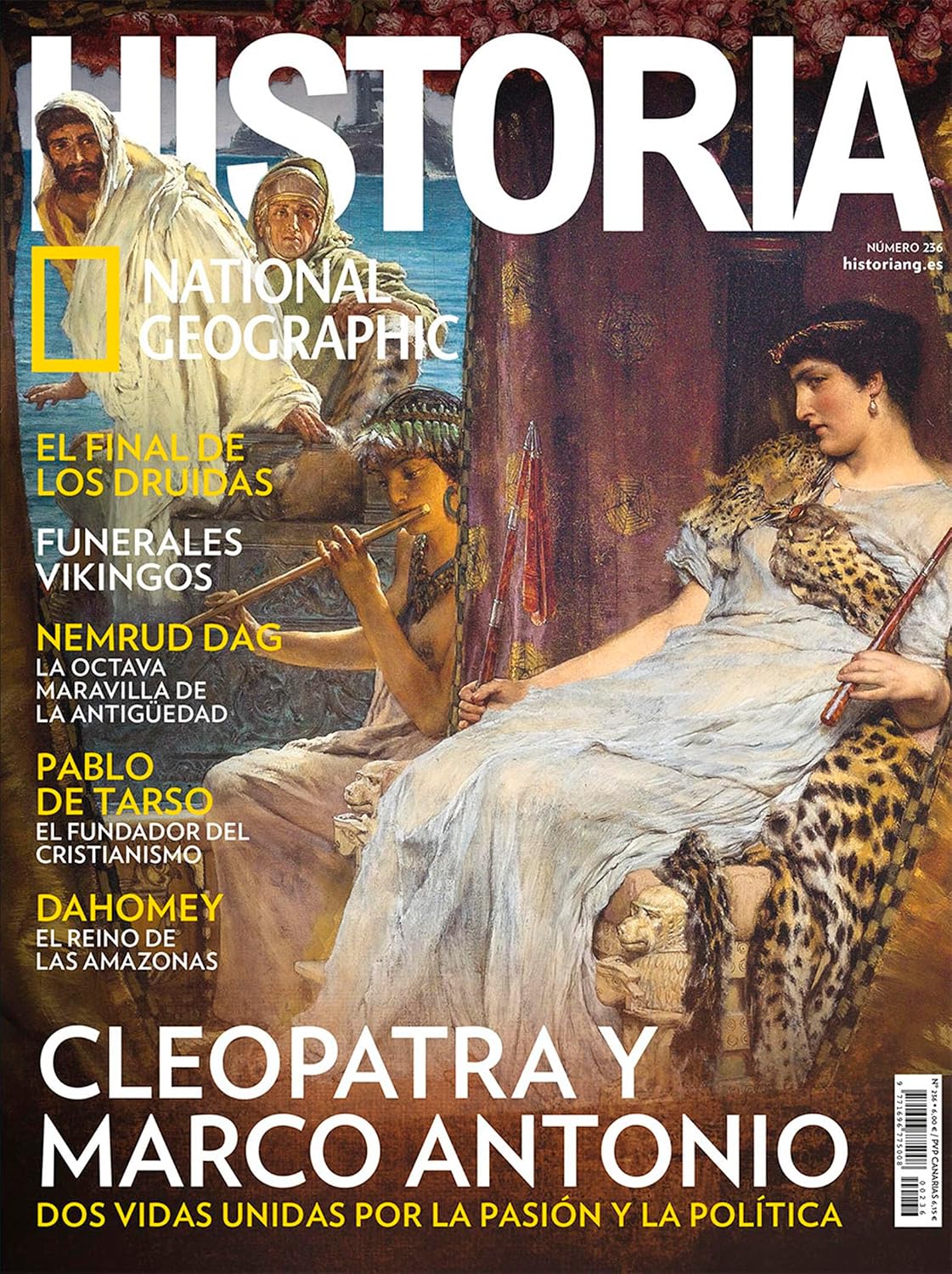 Amazon.com: Historia National Geographic #236 | CLEOPATRA Y MARCO ...